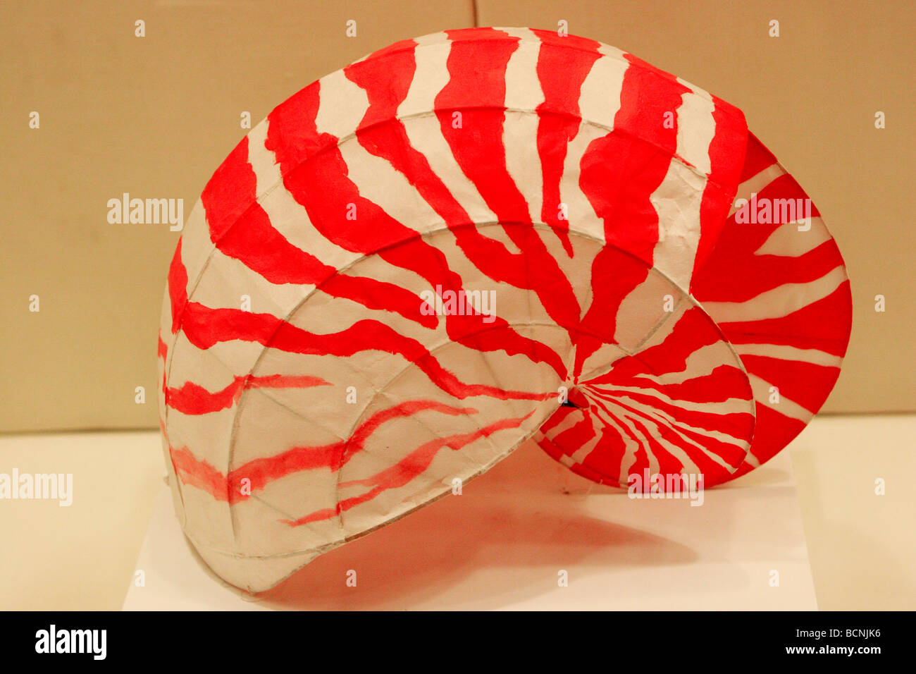 Kite with spiral shell design, The Kite Museum, Weifang, Shandong ...