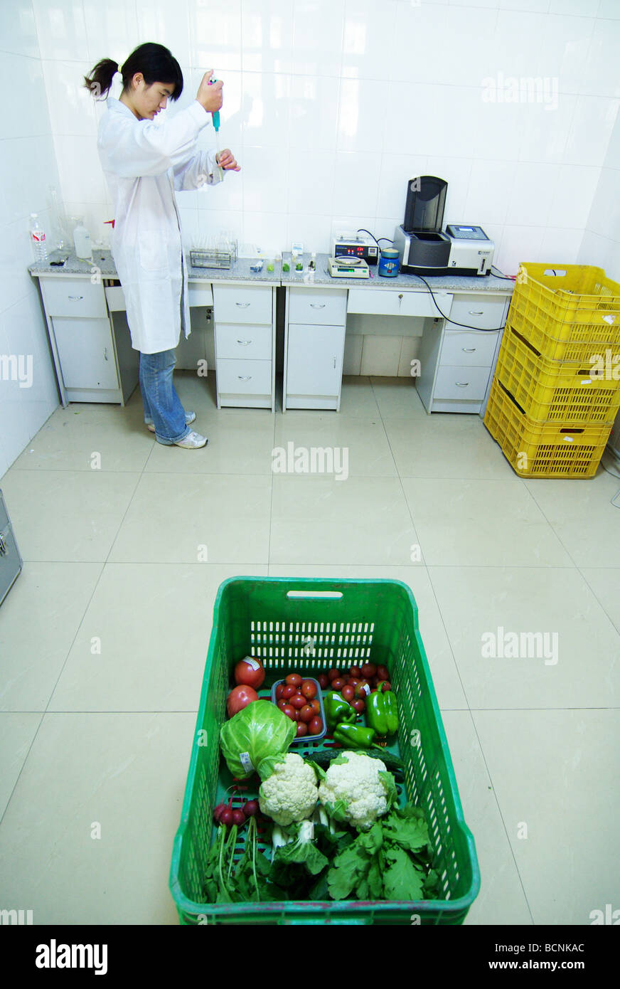 Testing in a lab hi-res stock photography and images - Alamy