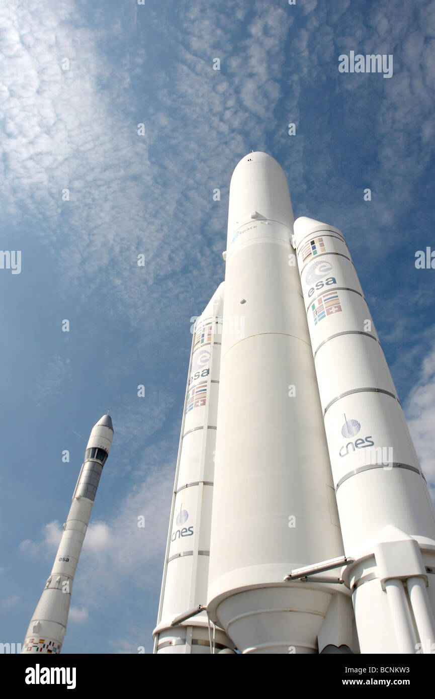 European Space Agency's Arianne rocket Stock Photo - Alamy