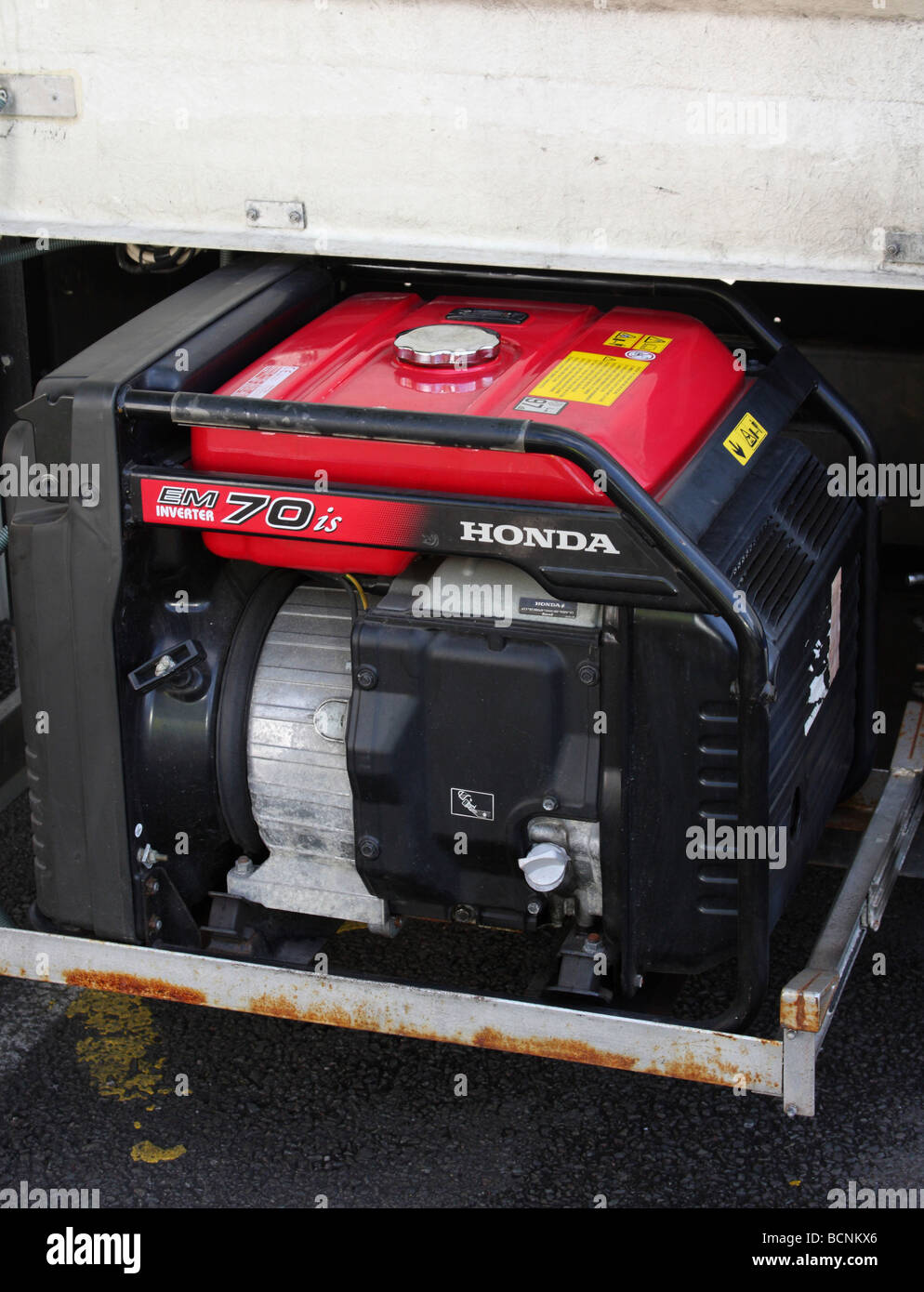 A Honda portable generator Stock Photo - Alamy