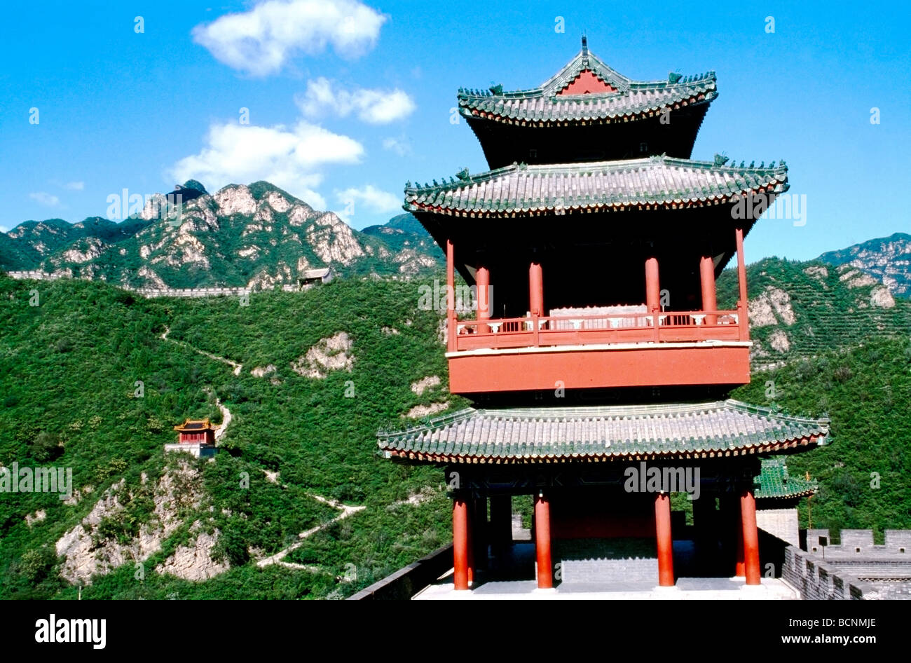 Juyong Pass of Great Wall, Beijing, China Stock Photo - Alamy