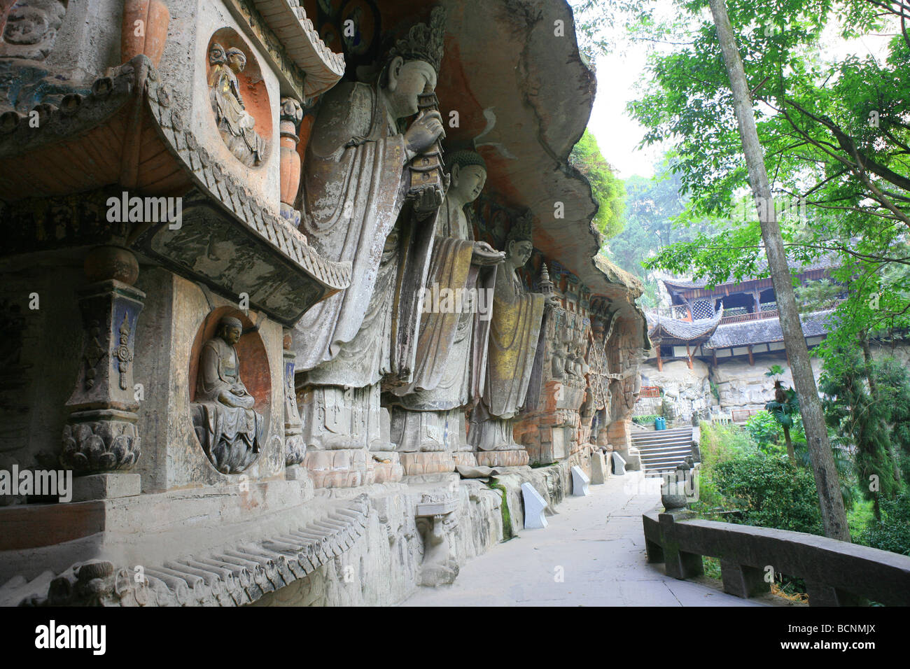 Shimenshan (Stone Gate Mountain) Grottoes, Dazu Grotto, Chongqing ...