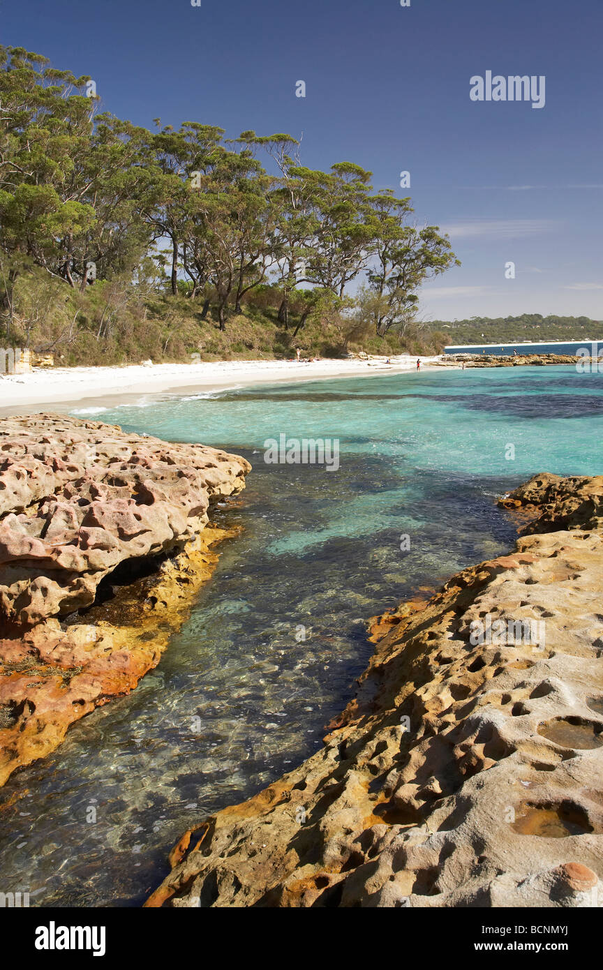 Beach at Bristol Point near Green Patch Beach Booderee National Park ...