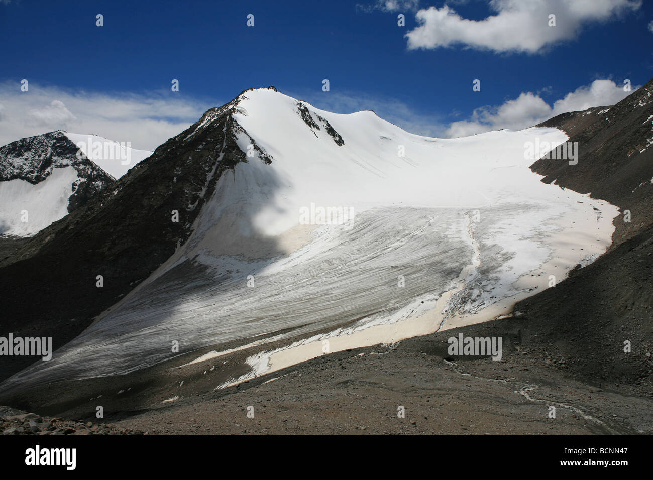 No. 1 glacier, Tianshan Mountain, Xinjiang Uyghur Autonomous Region ...