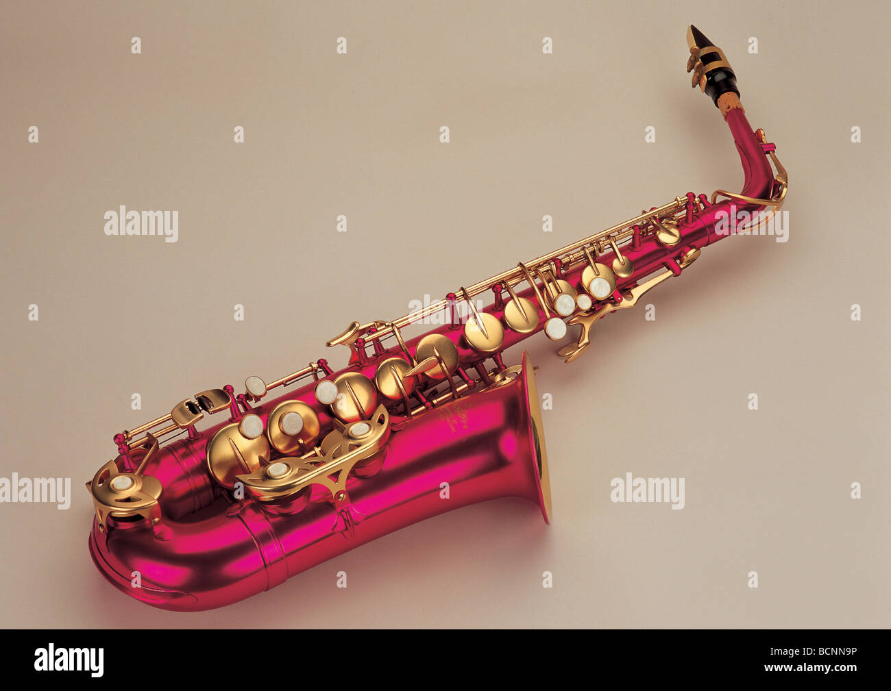 Saxophone on white Stock Photo - Alamy