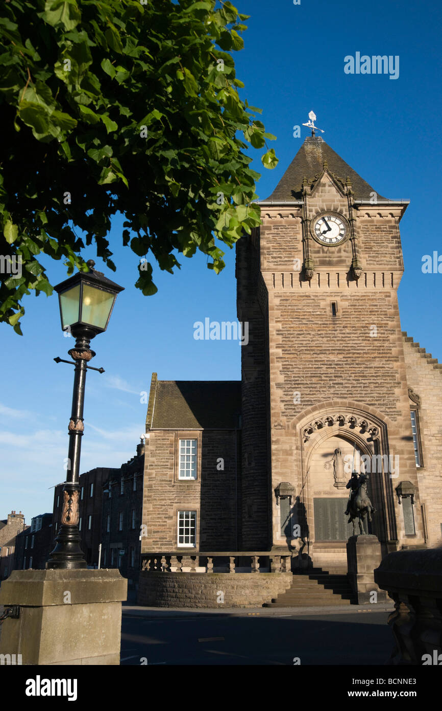 Galashiels Scottish Borders UK the war memorial Stock Photo - Alamy