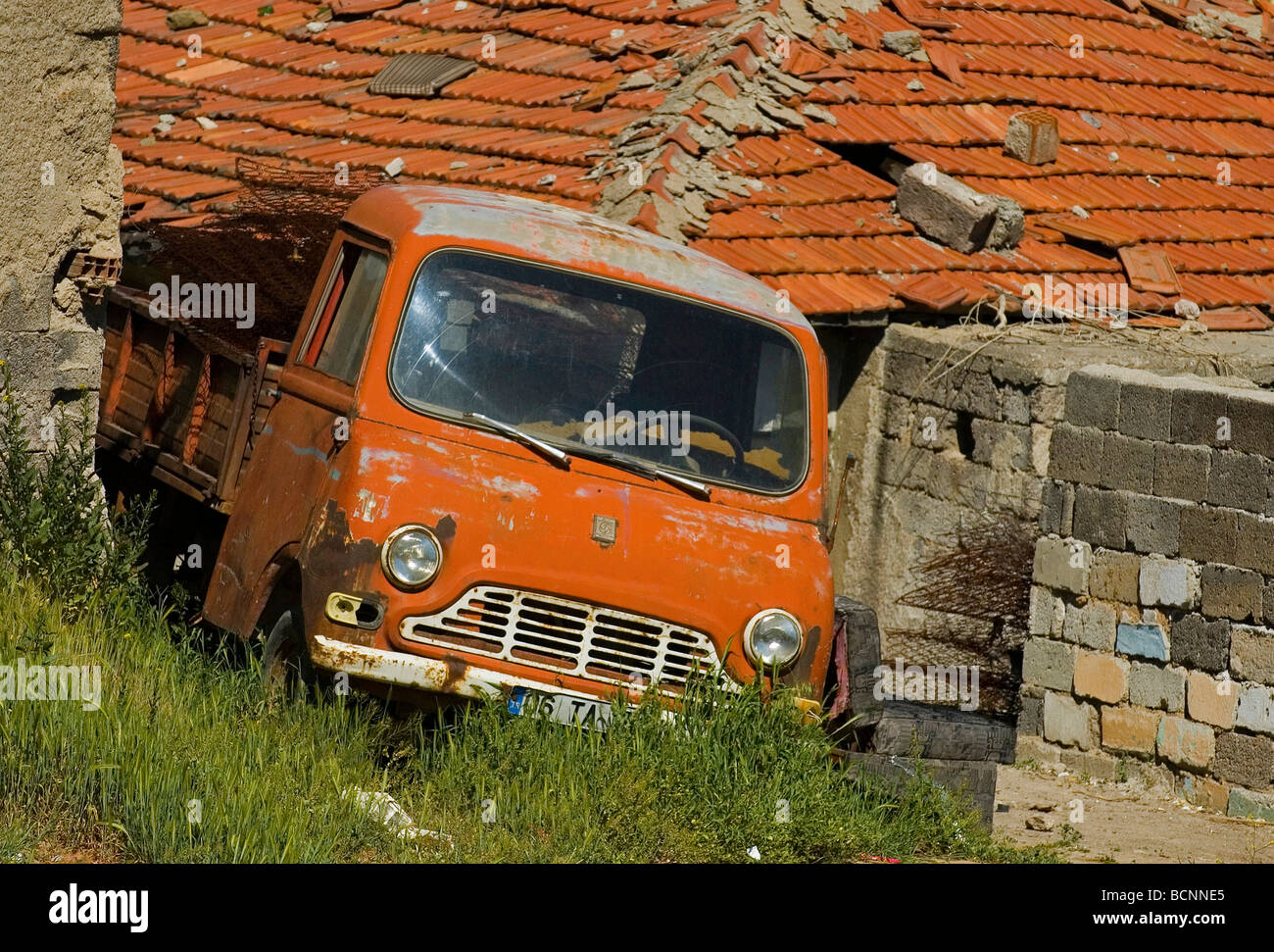 old vehicle in the street of Ankara Turkey Stock Photo - Alamy