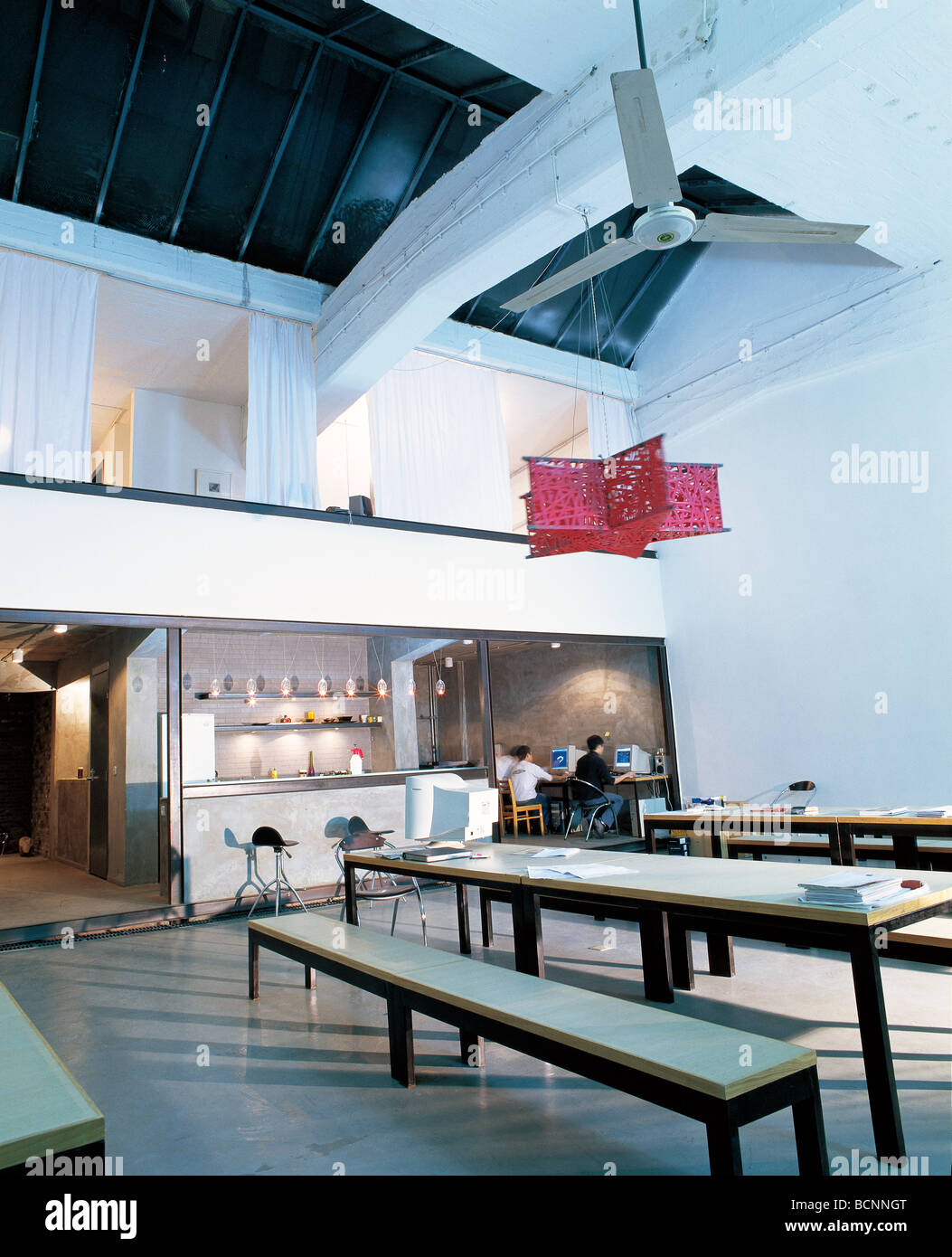 Liao Ge Zi Restaurant owned by comtemporary artist Mr. Lizi Mao, 798 ...