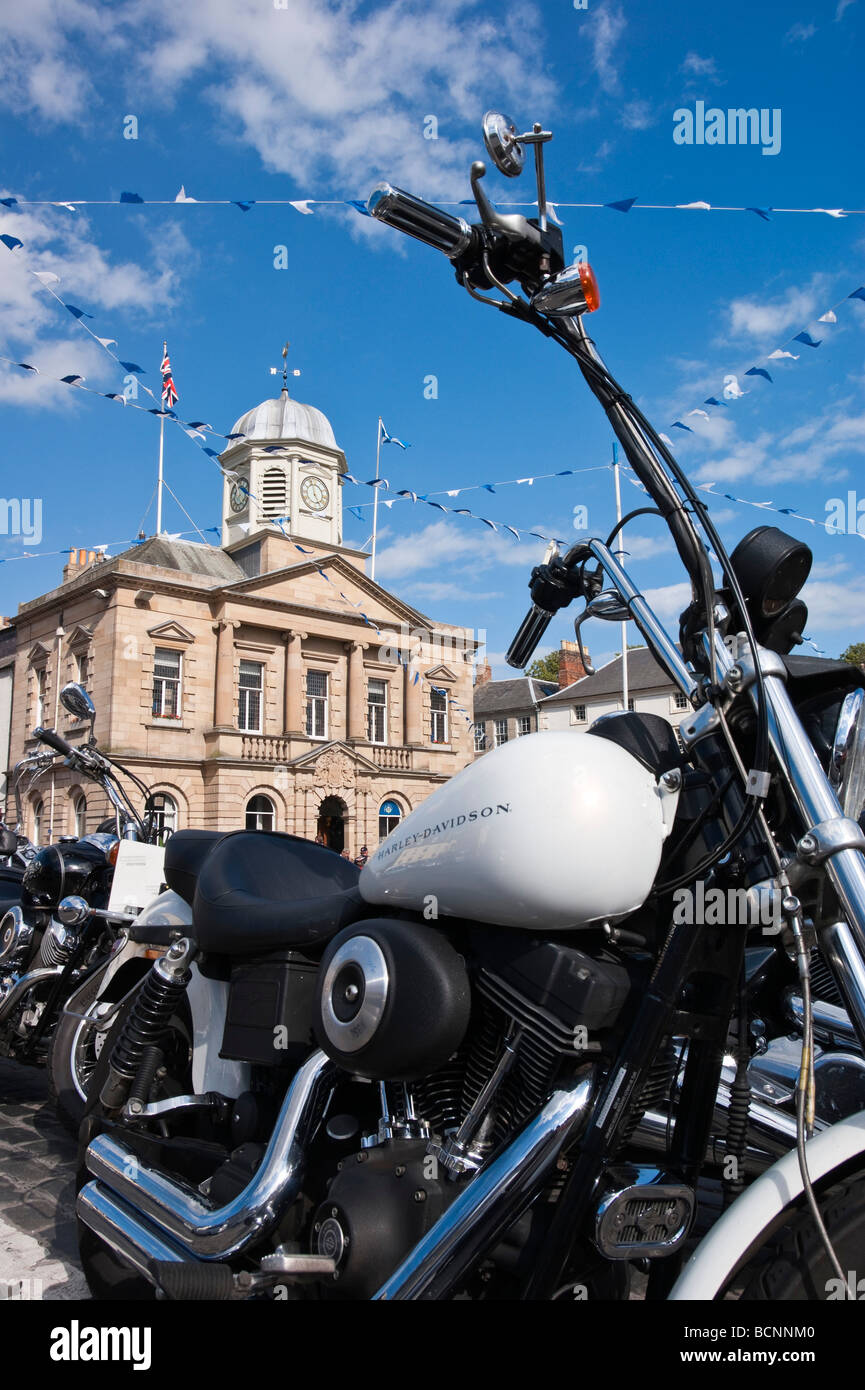 The British Motorcycle Federation festival in Kelso Scotland 2009 ...