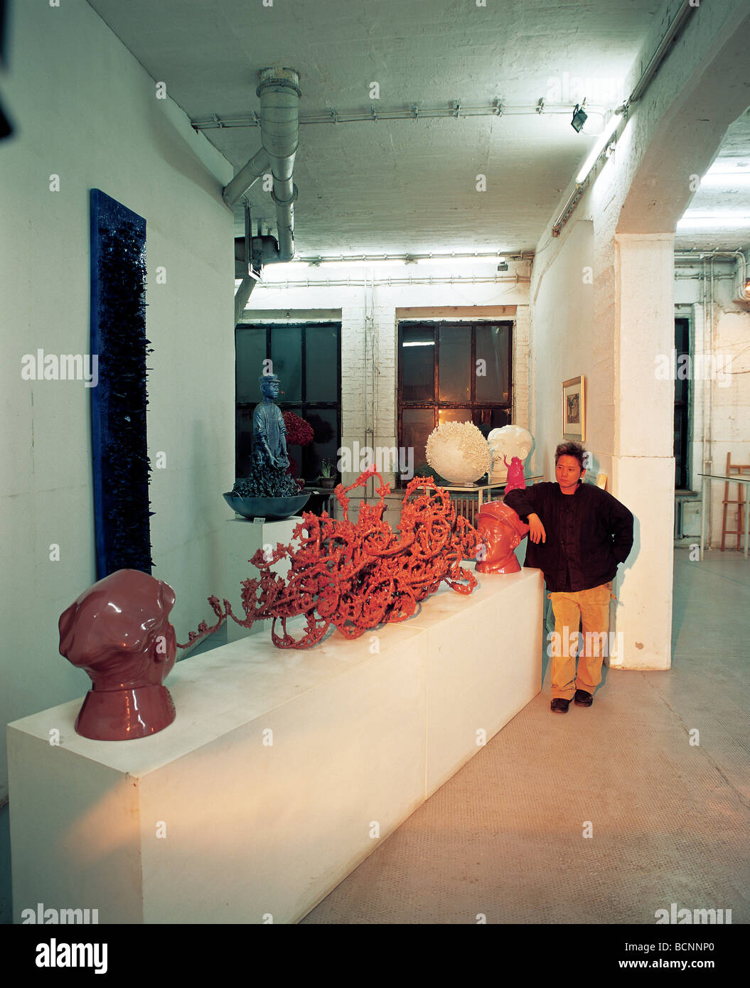 Ma Han in his Studio, 798 Art District, Beijing, China Stock Photo - Alamy