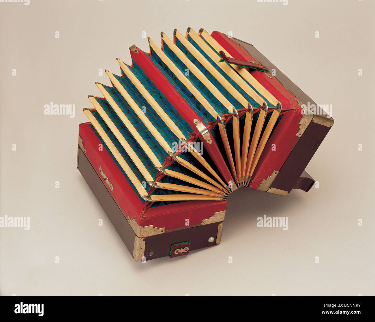 Accordion on white Stock Photo - Alamy