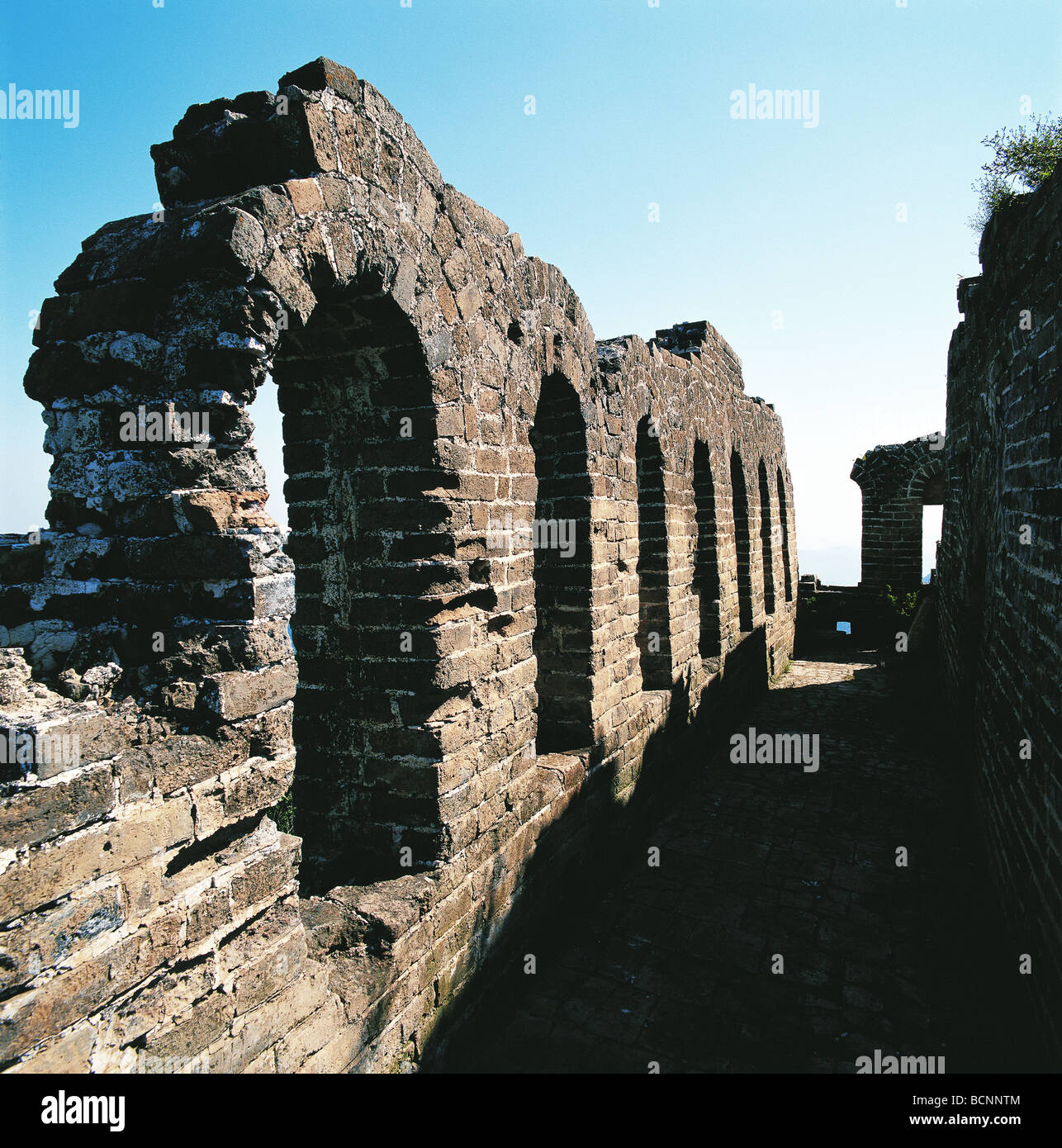 The Nine-Eye Tower, Jiankou Greatwall, Beijing, China Stock Photo - Alamy