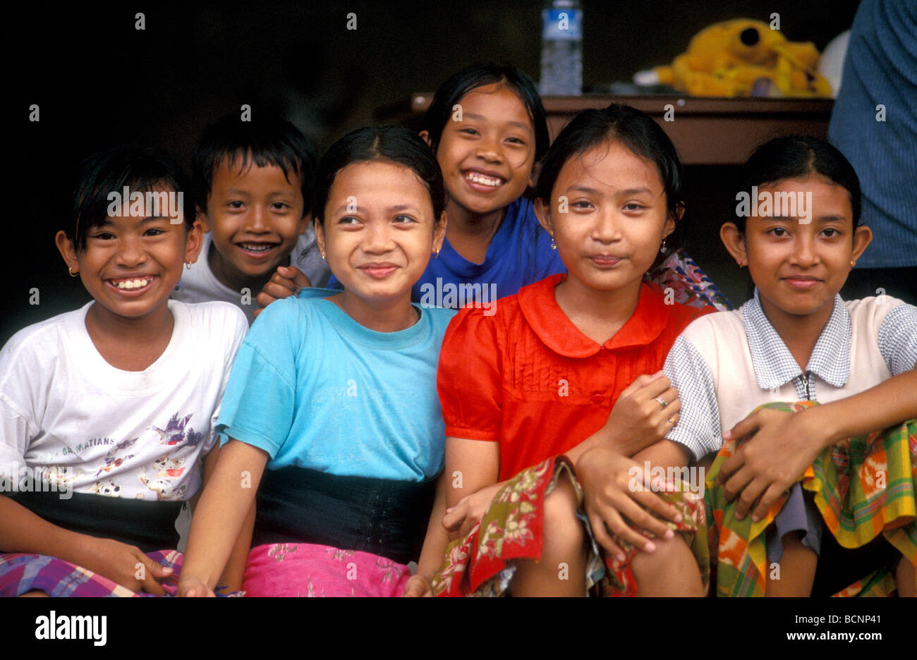 young barong dancers denpasar bali indonesia Stock Photo - Alamy
