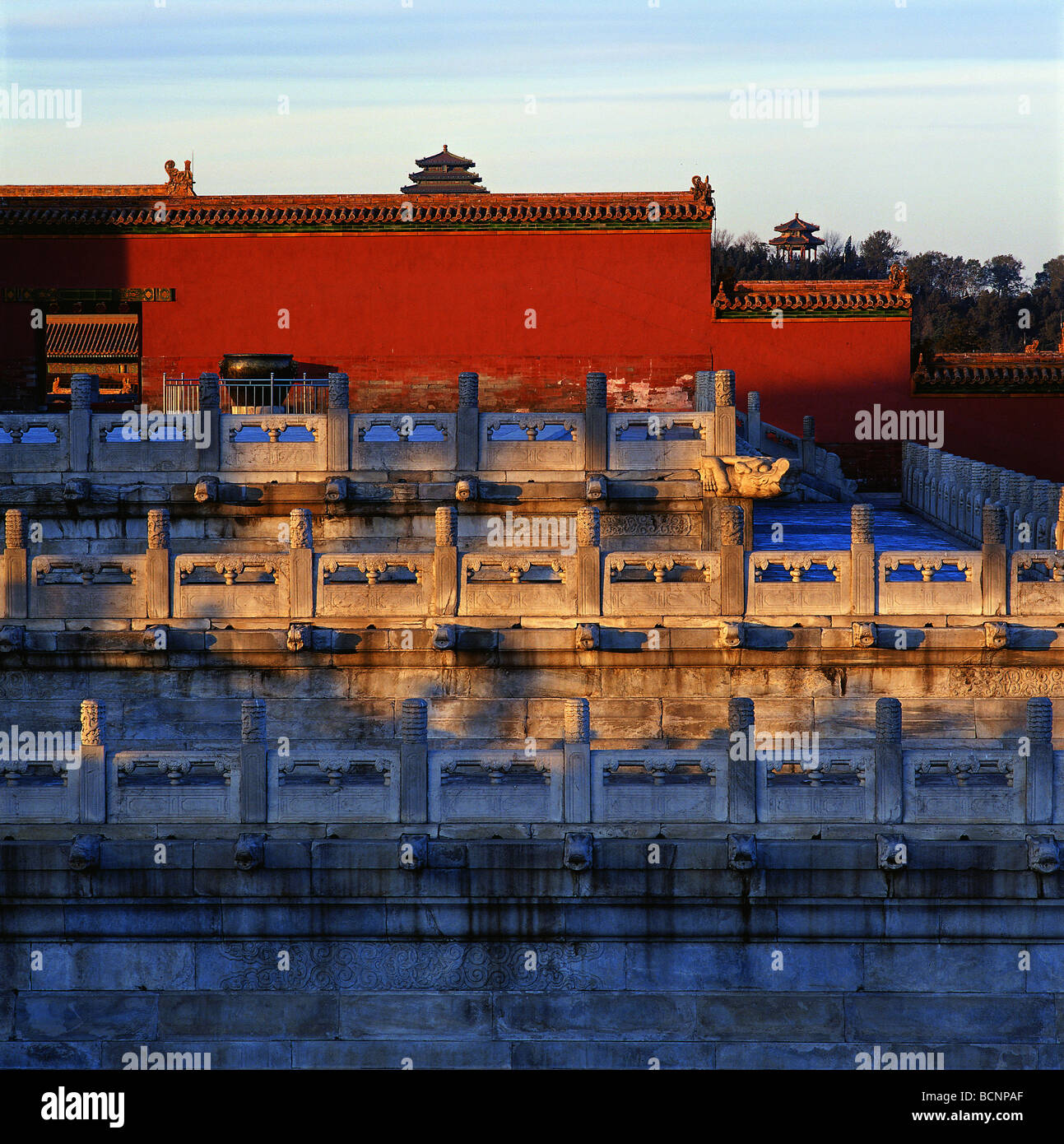 Danbi Platform in the Forbidden City, Beijing, China Stock Photo - Alamy