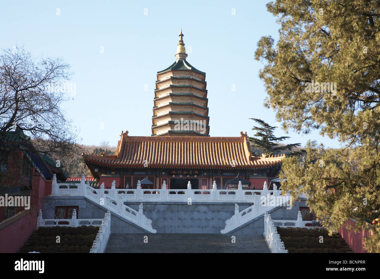 Temple of Divine Light, Badachu, Shijingshan District, Beijing, China ...