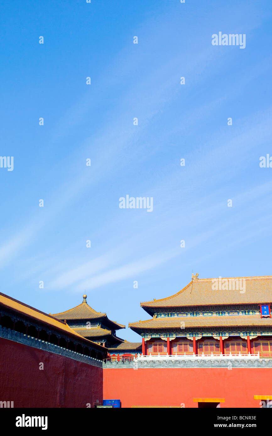 Wu Men Gate, Forbidden City, Beijing, China Stock Photo - Alamy