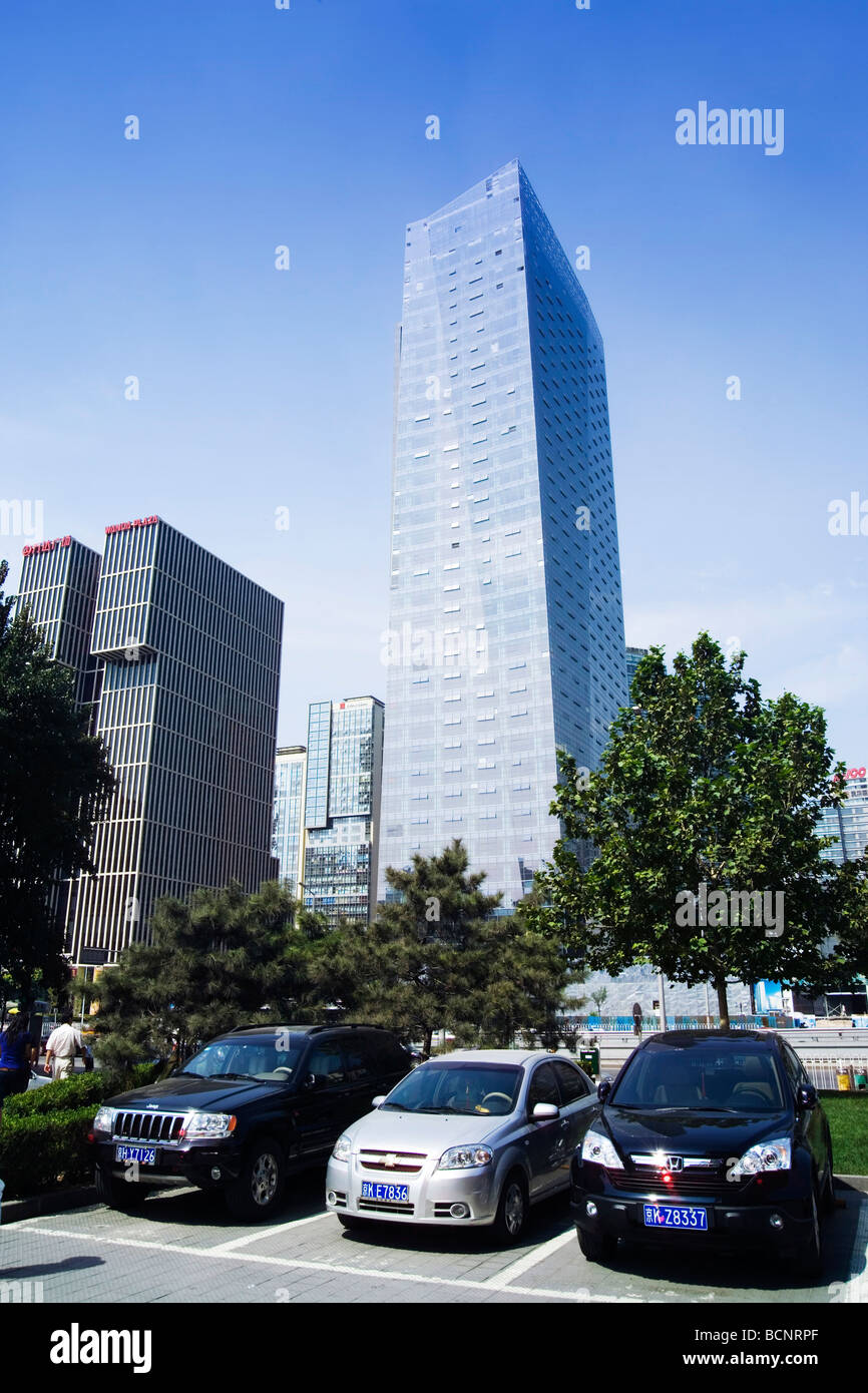 Modern office buildings in CBD area, Beijing, China Stock Photo - Alamy