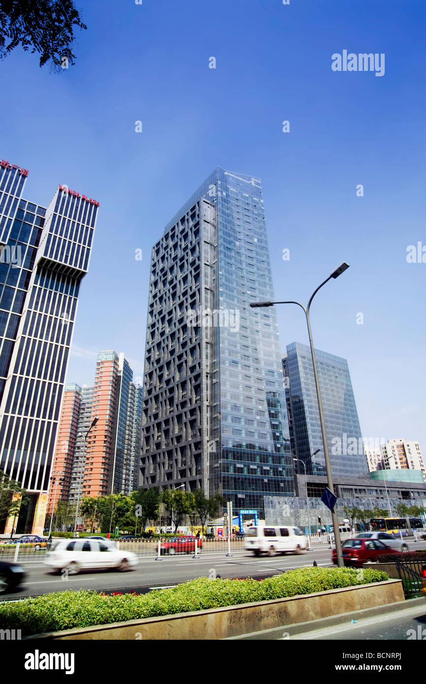 Modern office buildings in CBD area, Beijing, China Stock Photo - Alamy