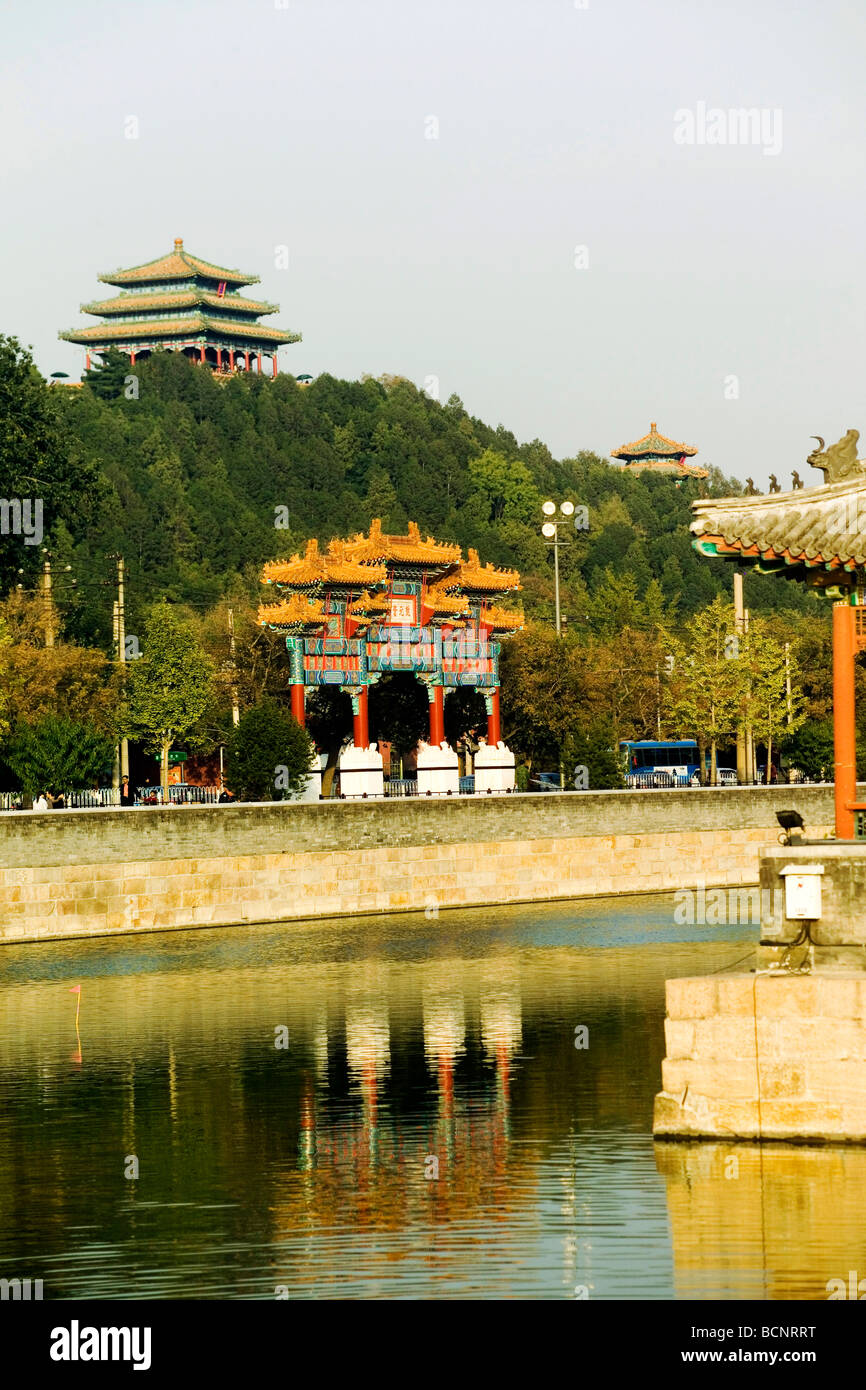 JIngshan Park, Beijing, China Stock Photo - Alamy