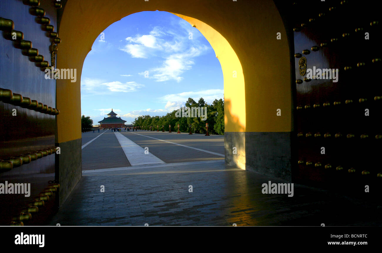 Danbi Bridge in the Temple of Heaven, Beijing, China Stock Photo - Alamy