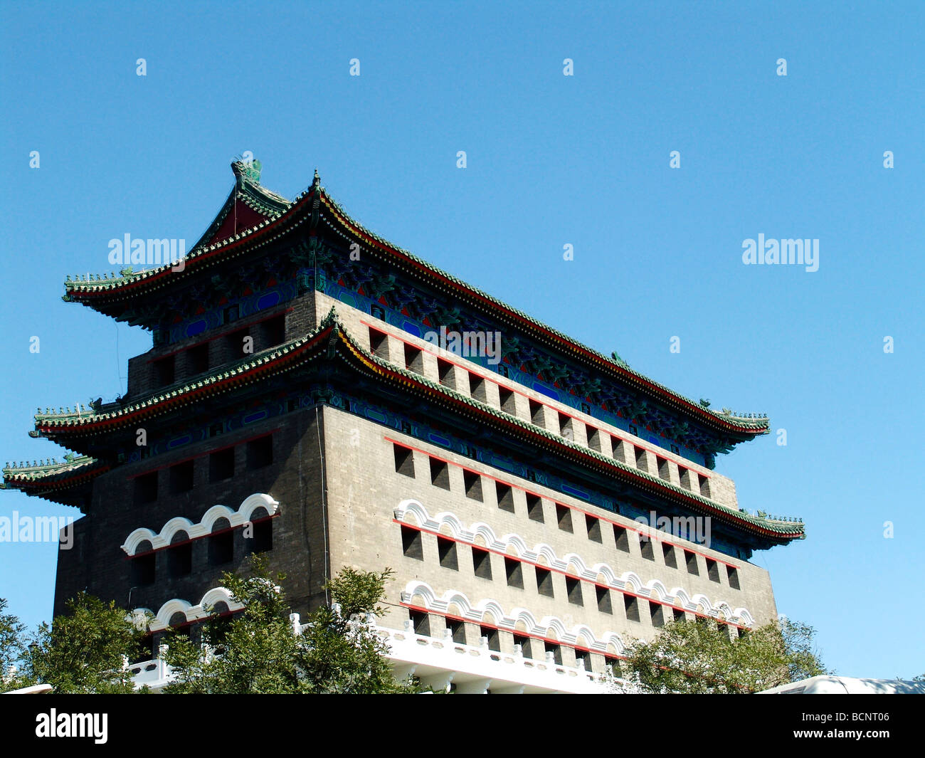 Dongbianmen Gate, Beijing, China Stock Photo - Alamy