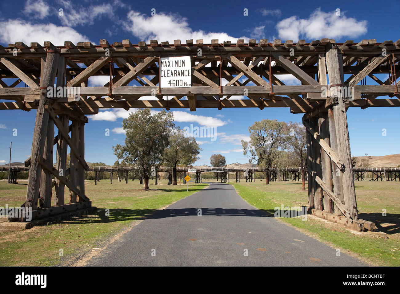 Historic Timber Railway Bridge 1903 and Prince Alfred Bridge Viaduct ...