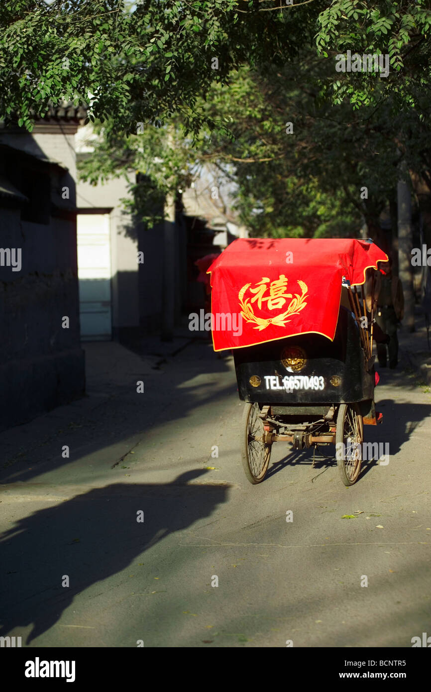 Hutong Beijing Rickshaw High Resolution Stock Photography and Images ...