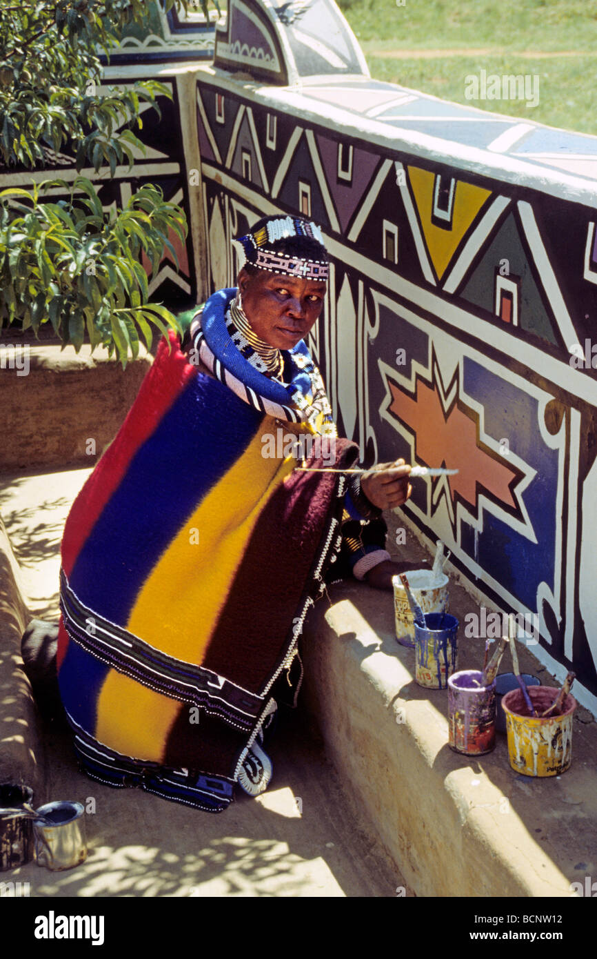 south africa ndebele Stock Photo - Alamy