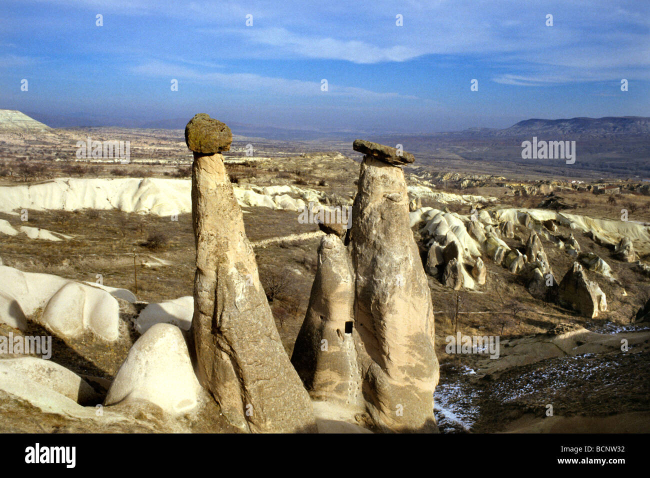 turkey cappadocia Geological formations Stock Photo - Alamy