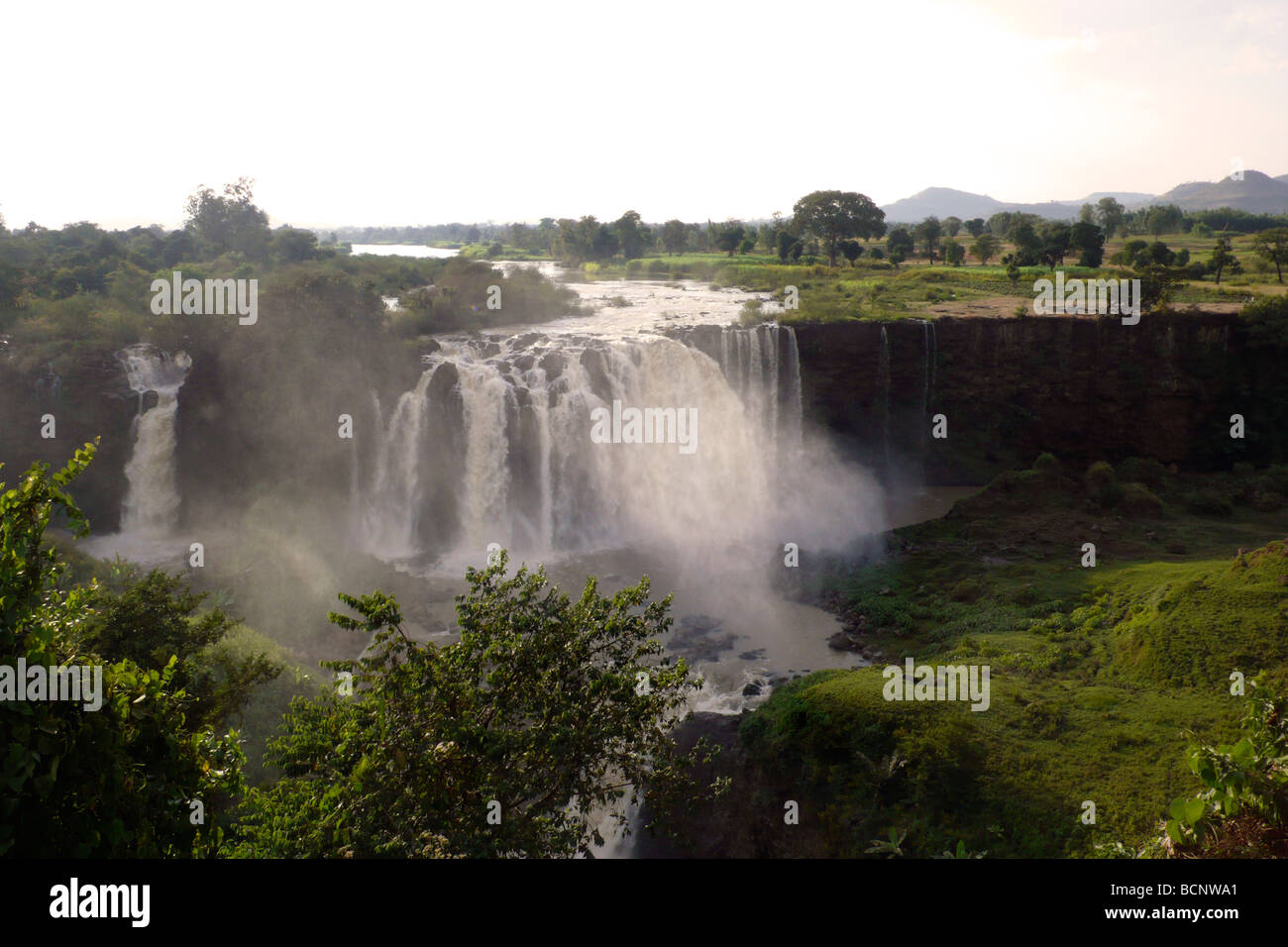 ethiopia waterfalls of the Blue Nile Stock Photo - Alamy