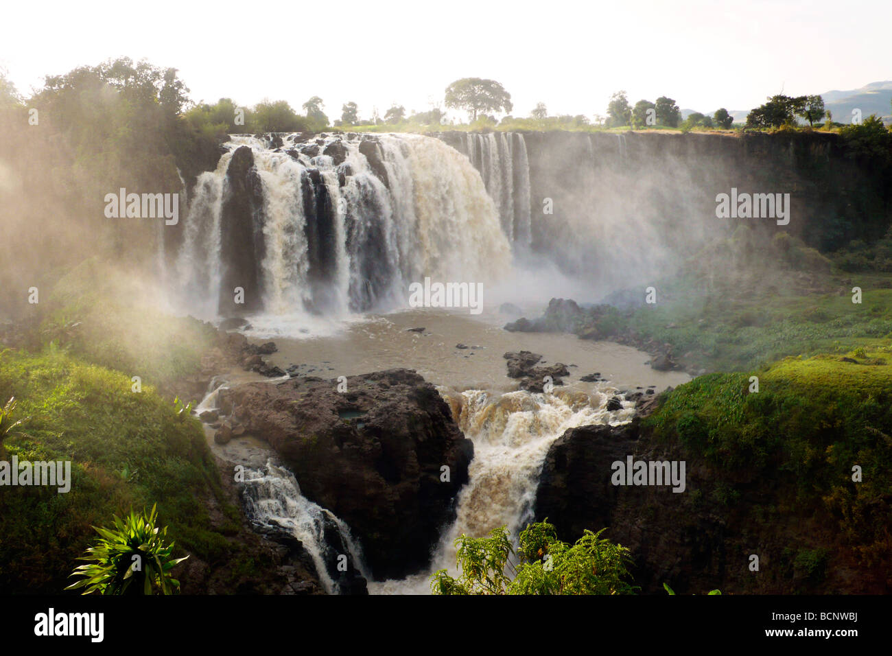 ethiopia waterfalls of the Blue Nile Stock Photo - Alamy