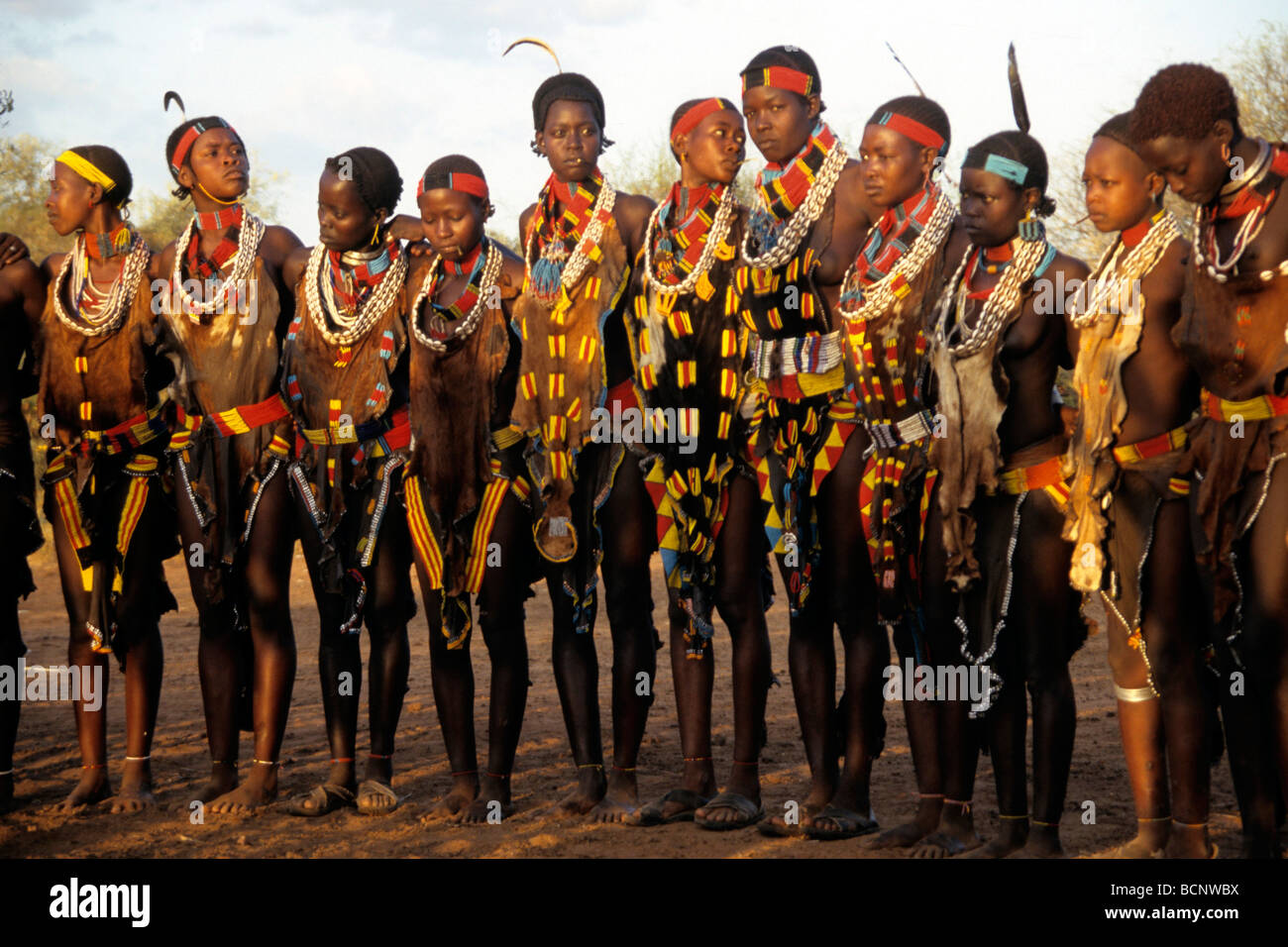 ethiopia omo valley hamer tribe Stock Photo - Alamy