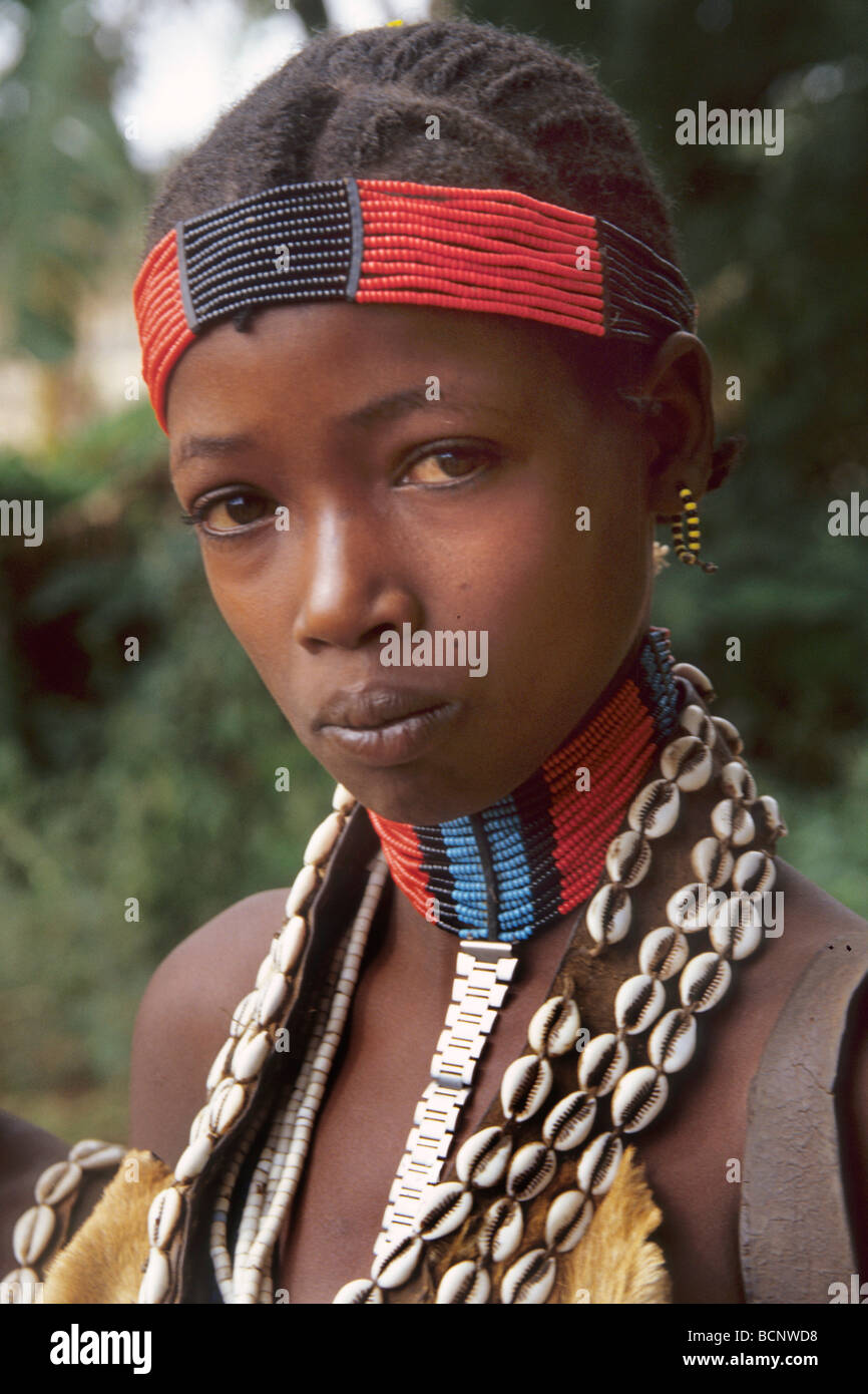ethiopia omo valley hamer tribe Stock Photo - Alamy