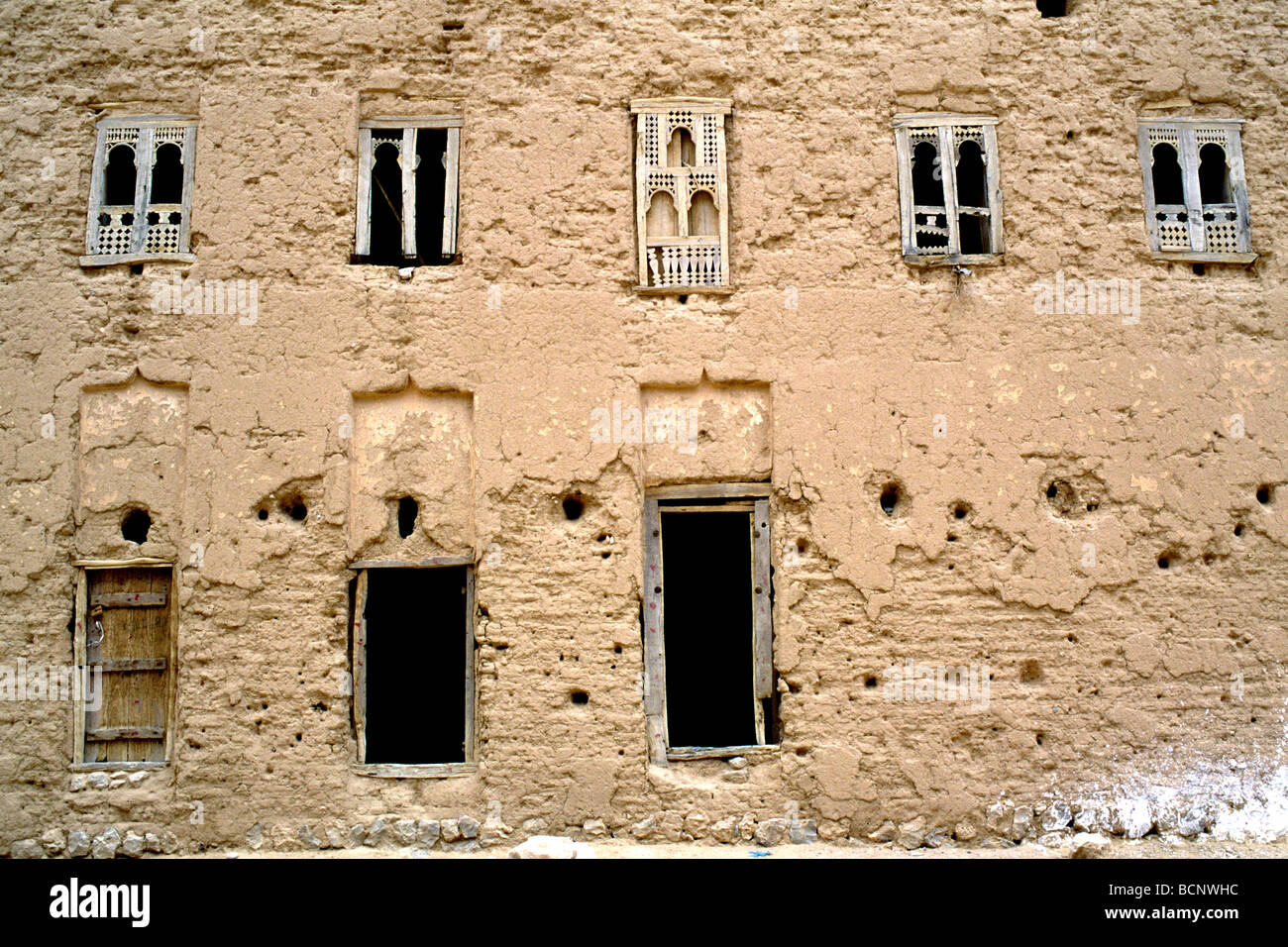 yemen tarim traditional house Stock Photo - Alamy