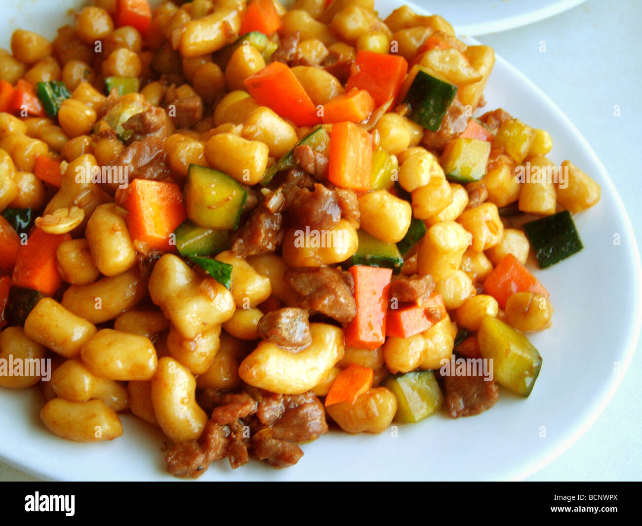 Beijing traditional snack Chao Geda, Beijing, China Stock Photo - Alamy