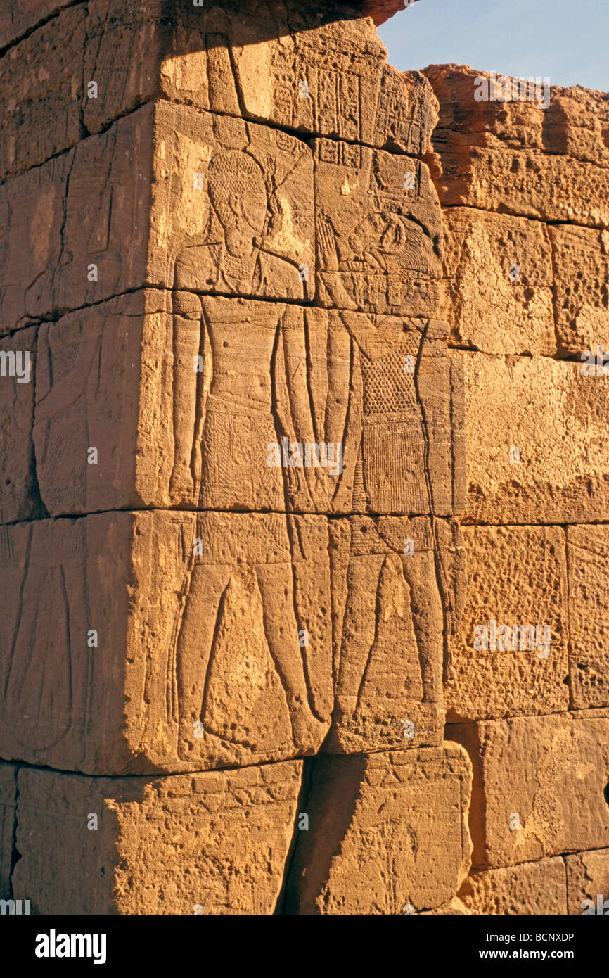 nubia sudan archeological ssite of naga Stock Photo - Alamy