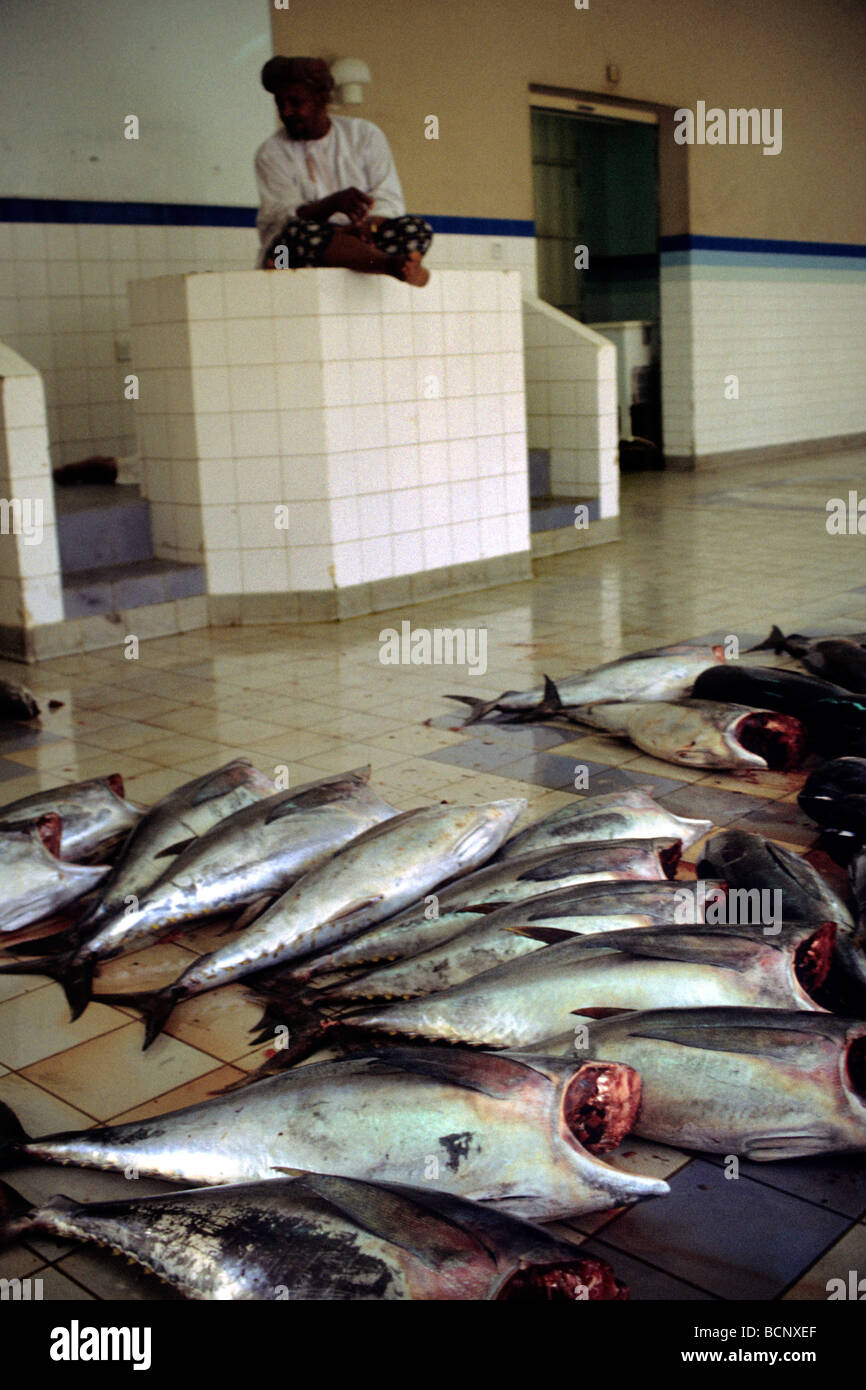 oman fish market nizwa Stock Photo - Alamy