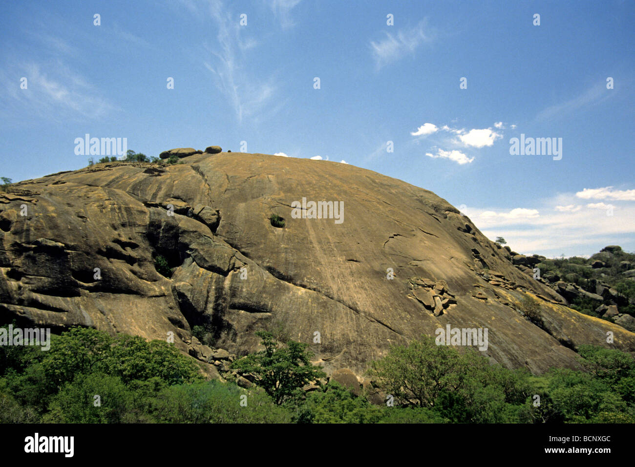 zimbabwe rock formations landscape Stock Photo - Alamy