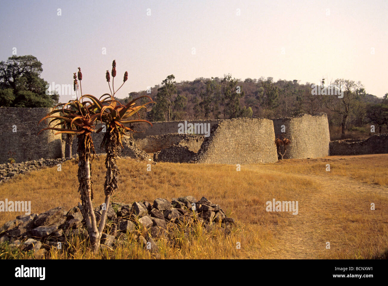 Great zimbabwe aerial hi-res stock photography and images - Alamy