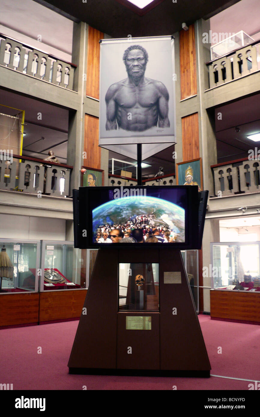 ethiopia addis ababa national museum Stock Photo - Alamy