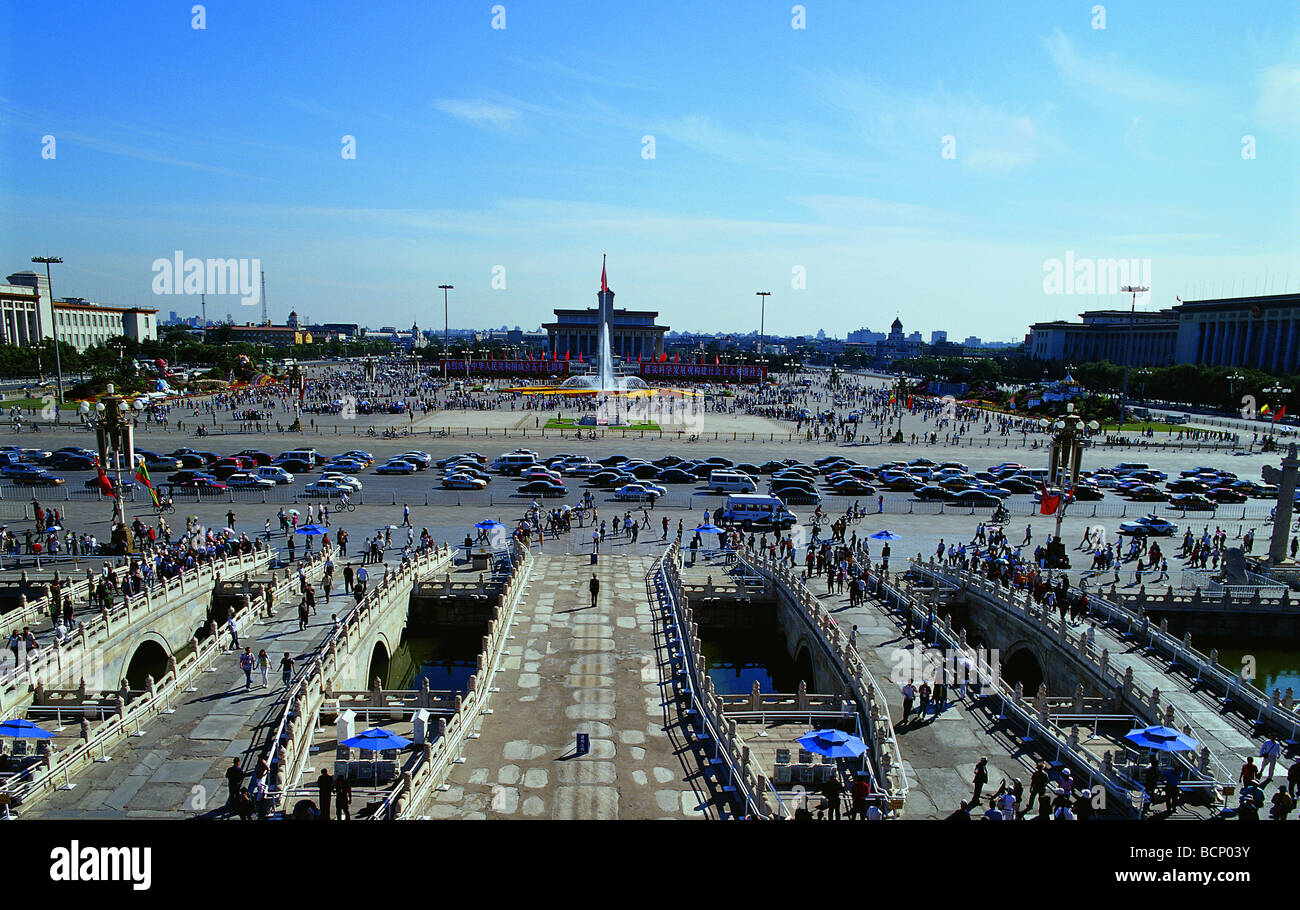 Tian'anmen Square in Beijing, China Stock Photo - Alamy