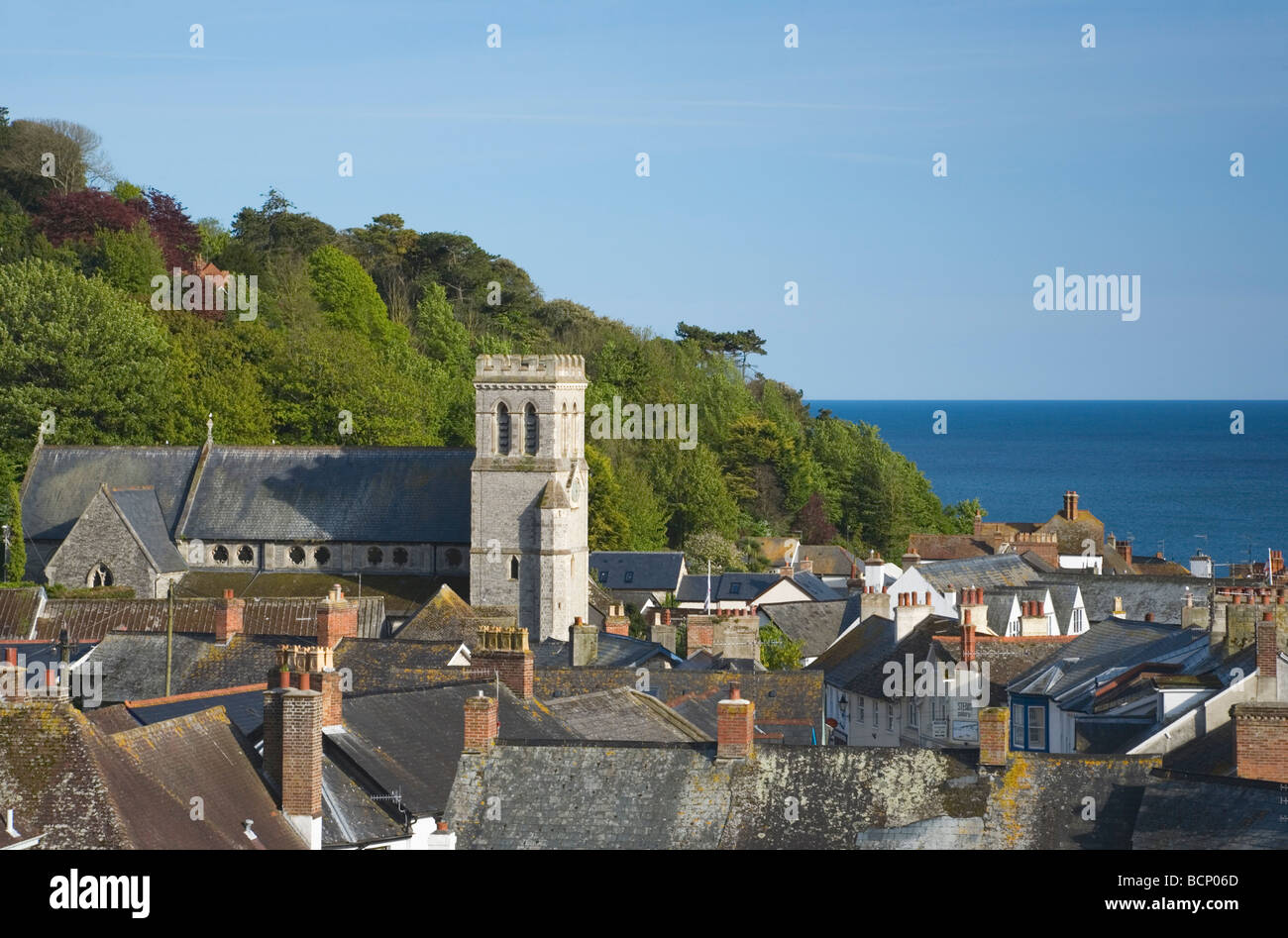 Beer Village Devon England UK Stock Photo - Alamy