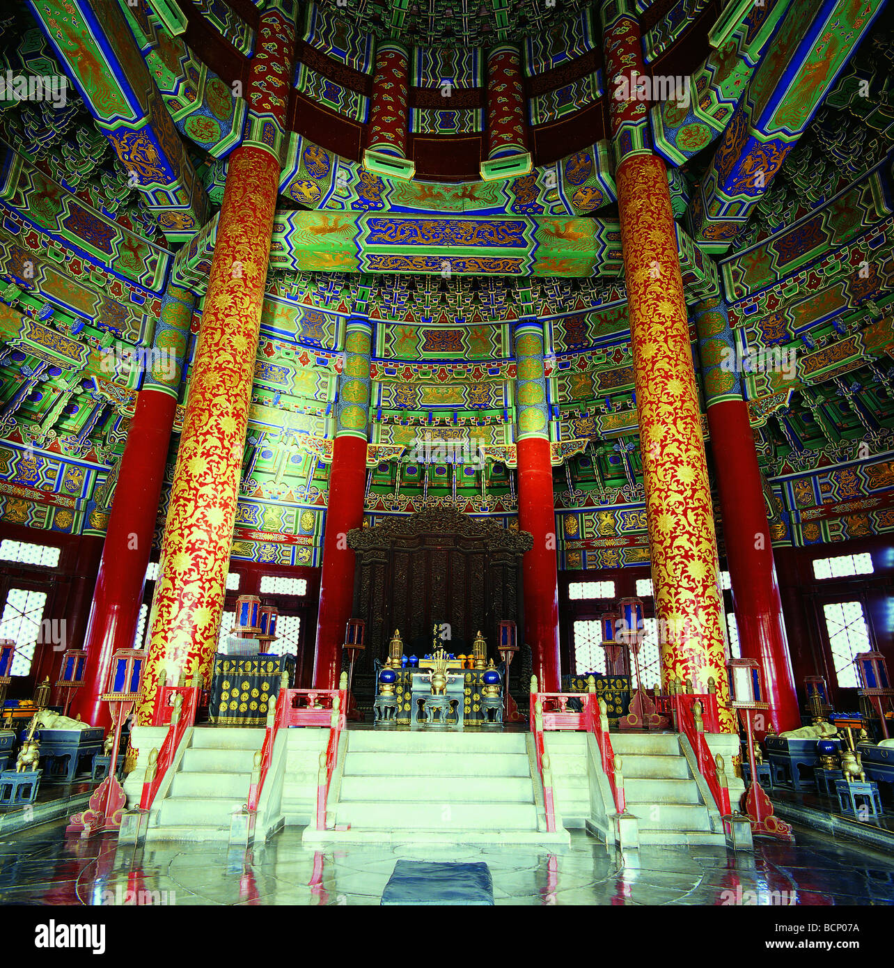 Inside Temple Of Heaven Beijing High Resolution Stock Photography and ...