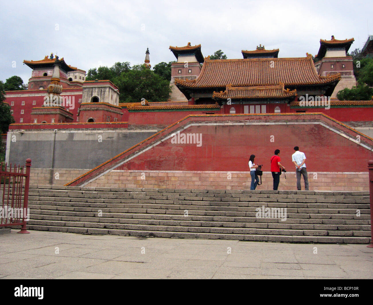 The Lamaseries of Four Big Islets in the Summer Palace, Beijing, China ...