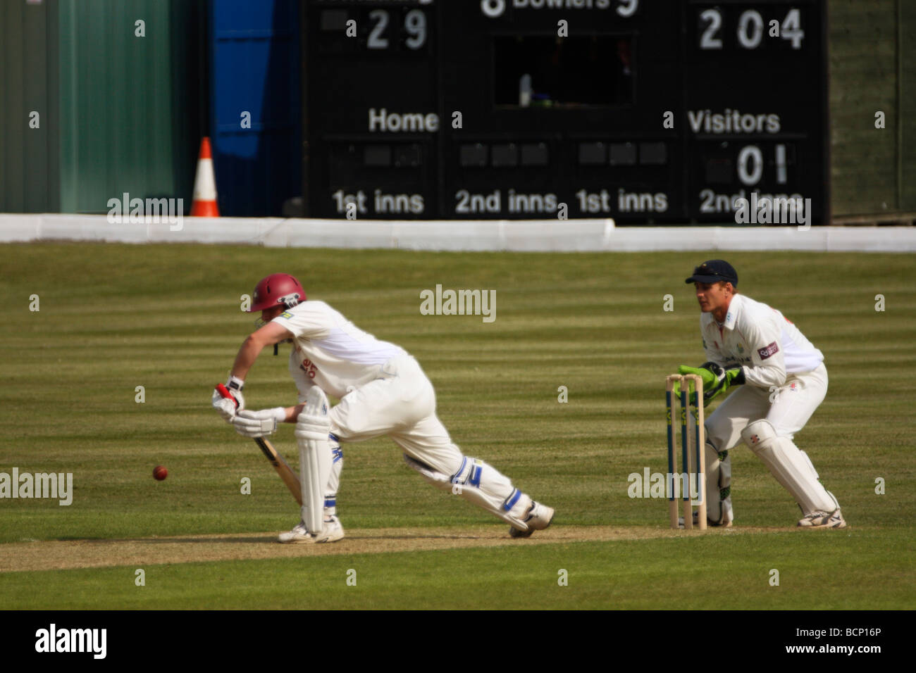 County Championship Cricket Stock Photo - Alamy