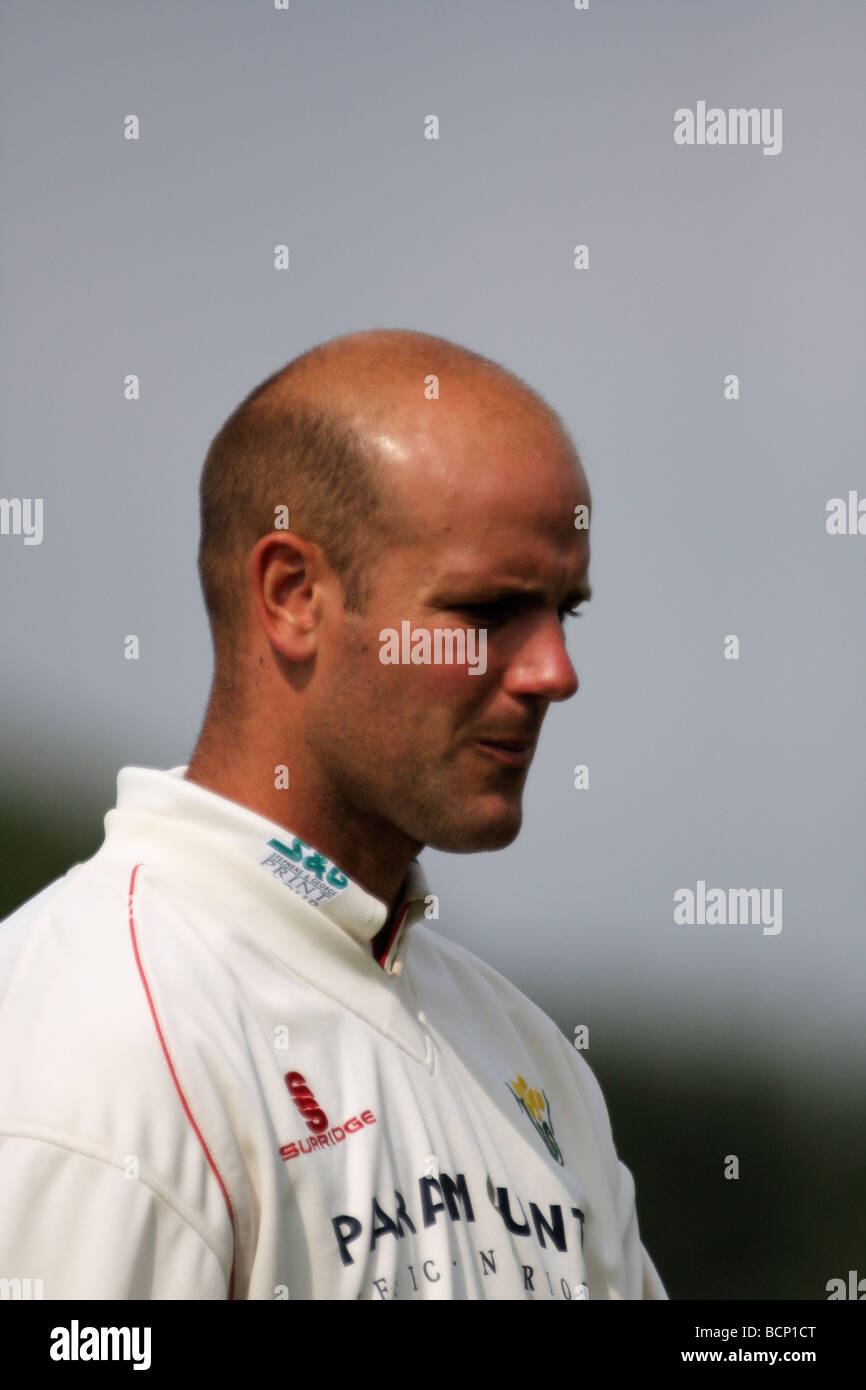 Glamorgan Fast Bowler David Harrison Stock Photo - Alamy