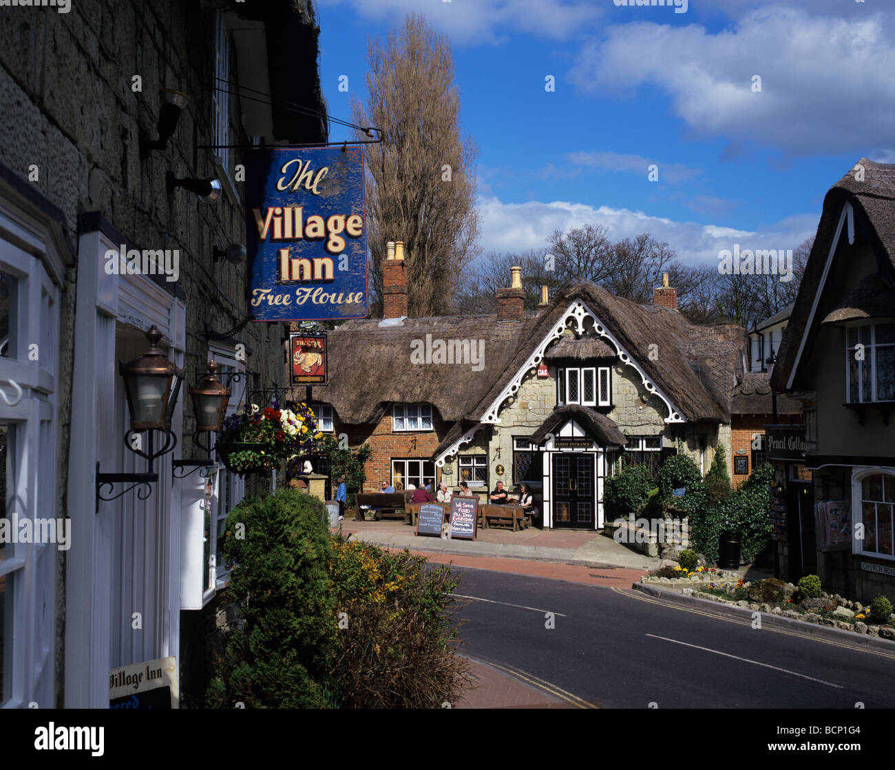 The Village Inn and the Crab Inn in the Isle of Wight town of Shanklin ...