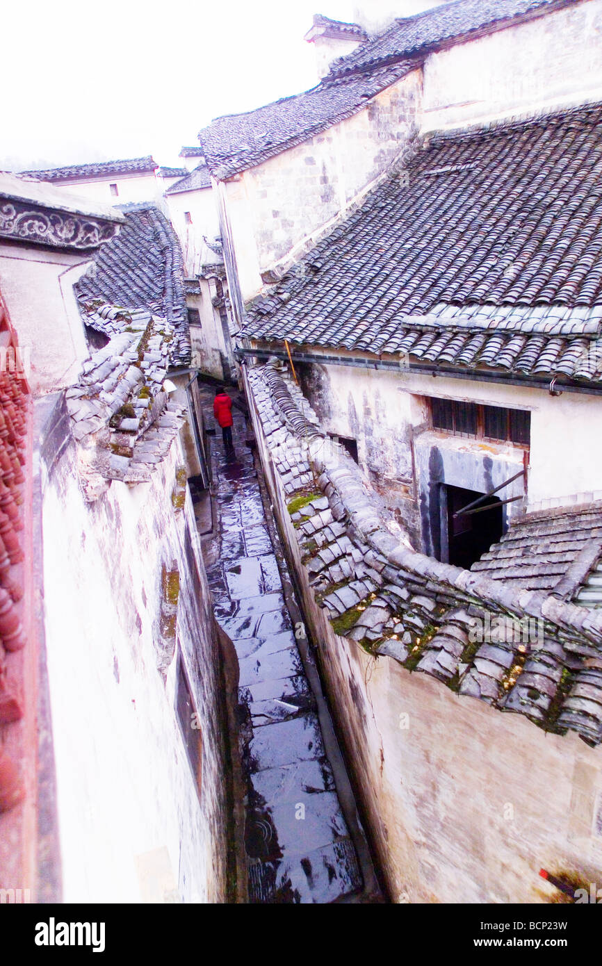 Well perserved Hui style house in Xidi Village, Anhui Province, China ...