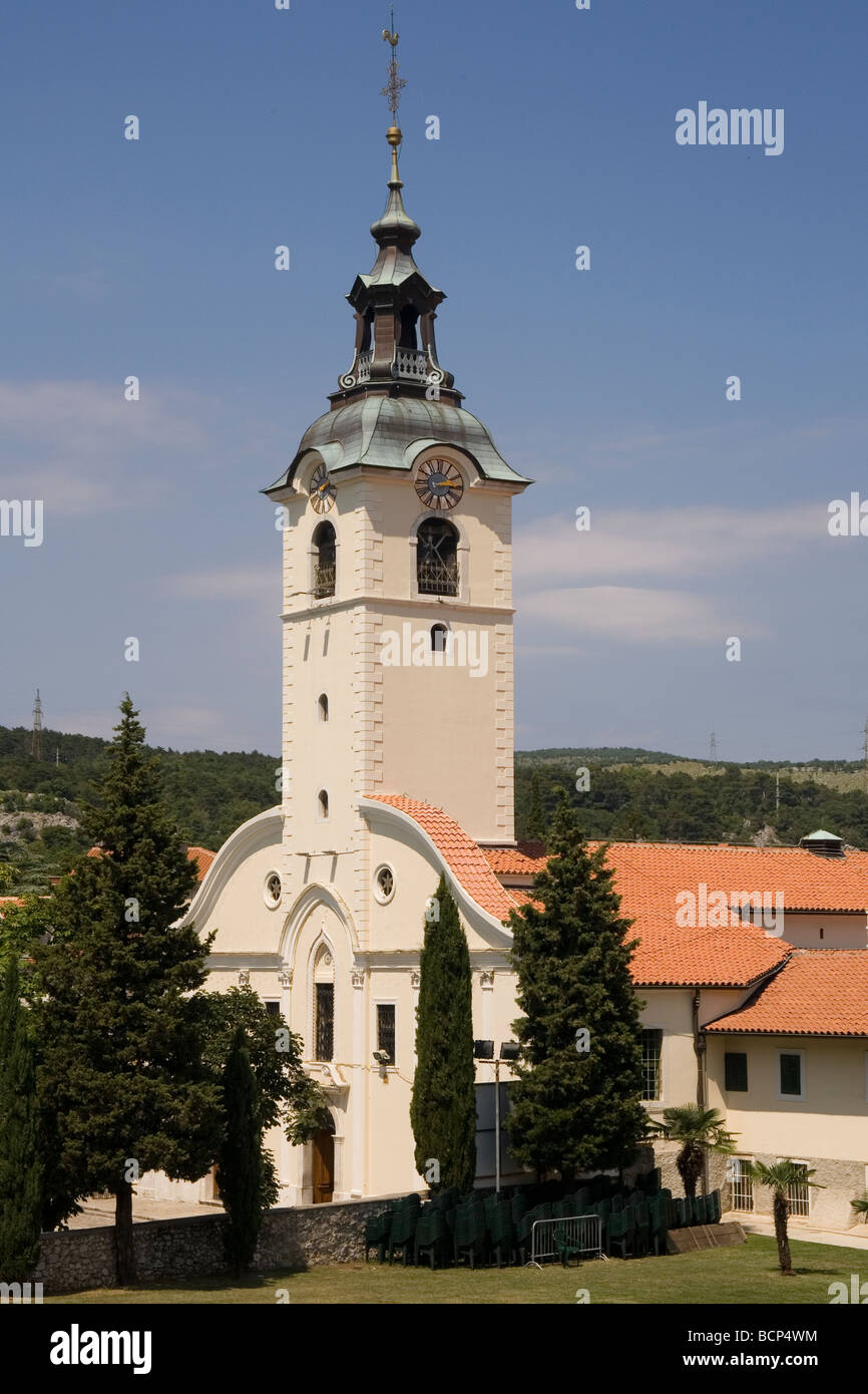 Croatia Rijeka Trsat Church of Our Lady of Trsat Stock Photo - Alamy