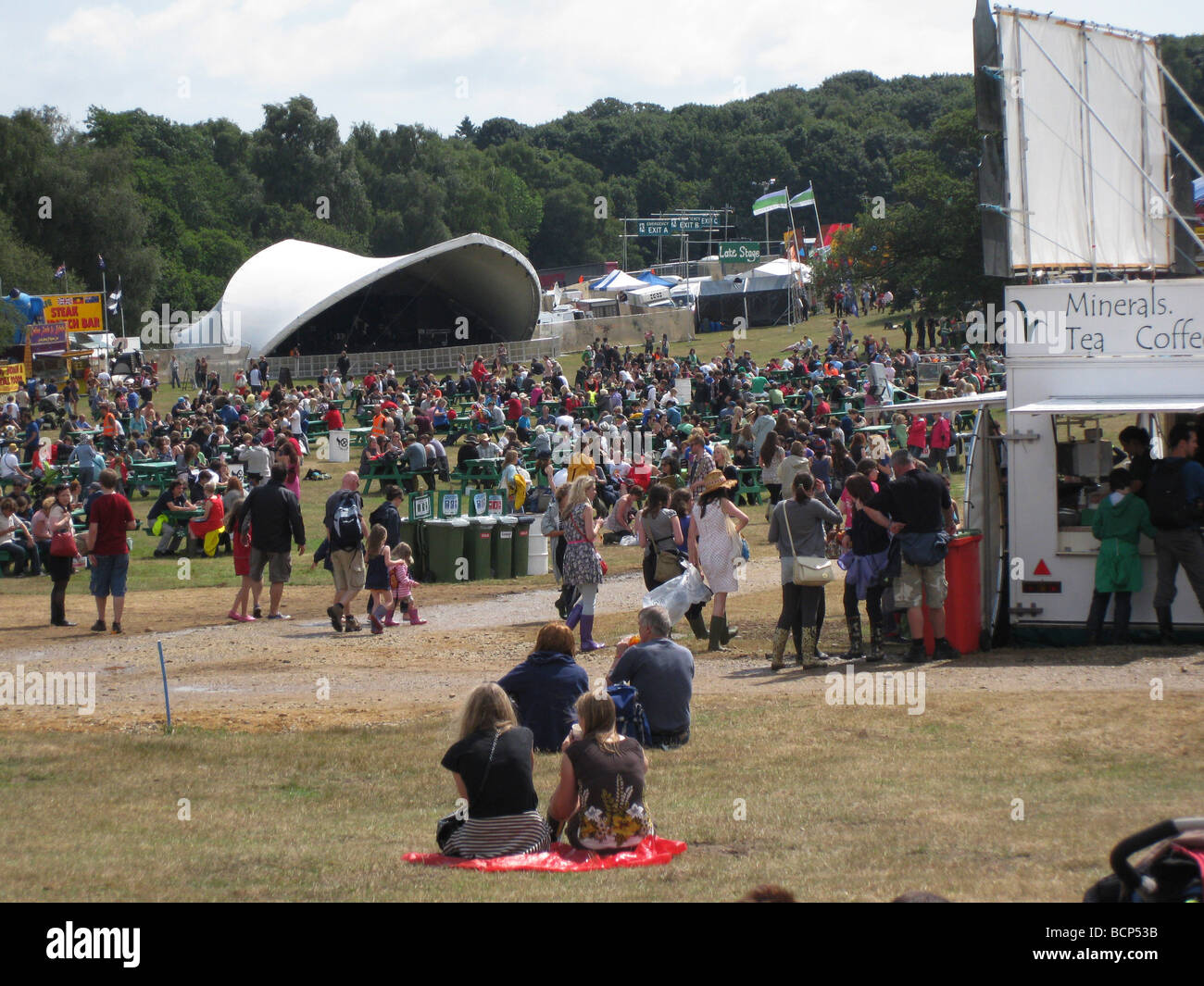crowd at Latitude 2009 Stock Photo - Alamy